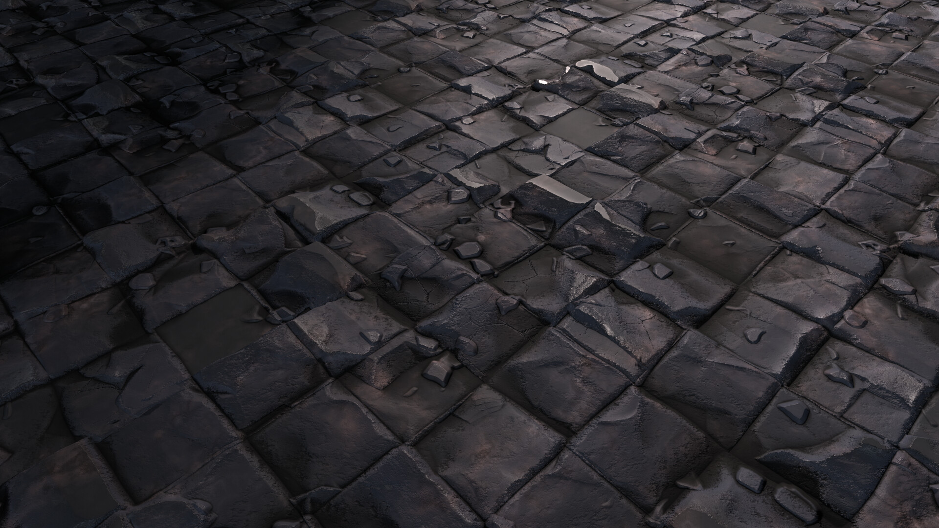ArtStation - Stylized Stone Floor