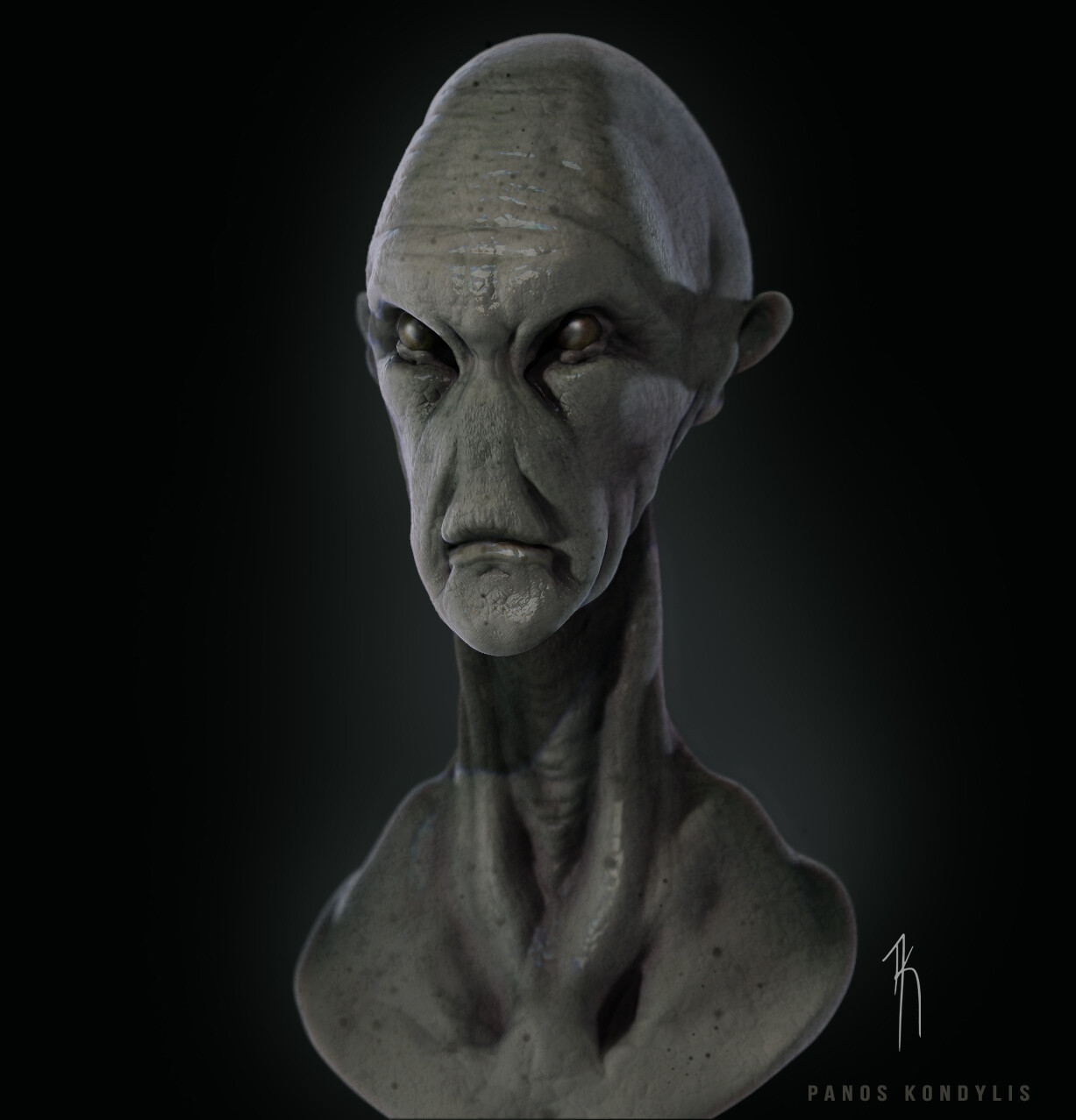 ArtStation - Wise Alien Buddy