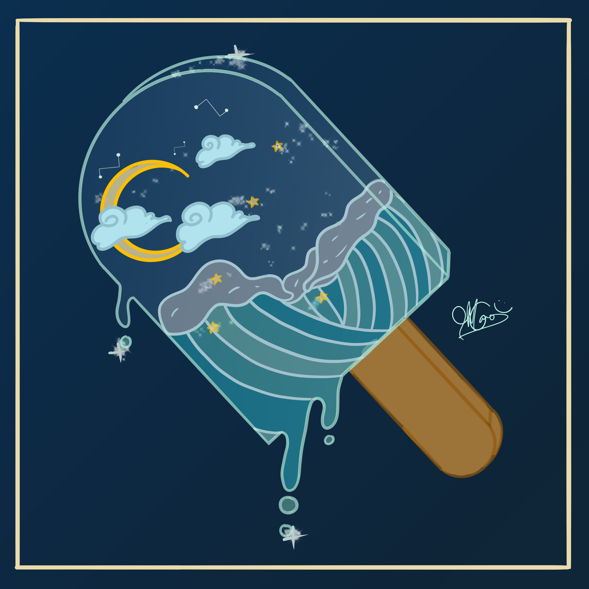 ArtStation - Night popsicle