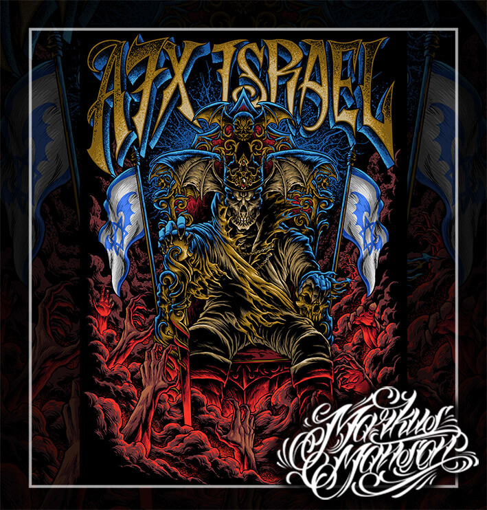 Markus Manson - A7X Israel Throne