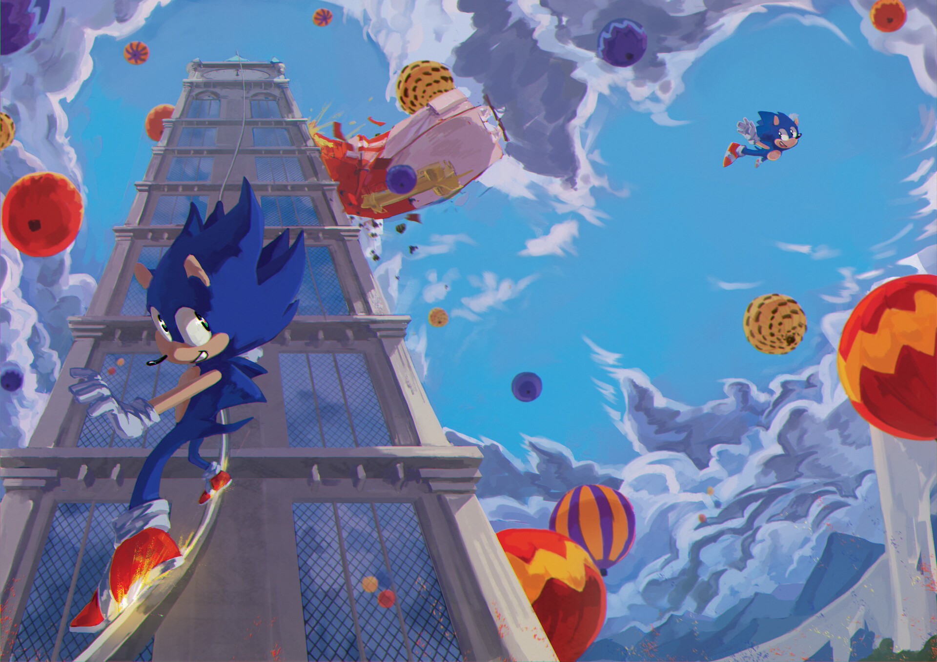 ArtStation - rooftop run