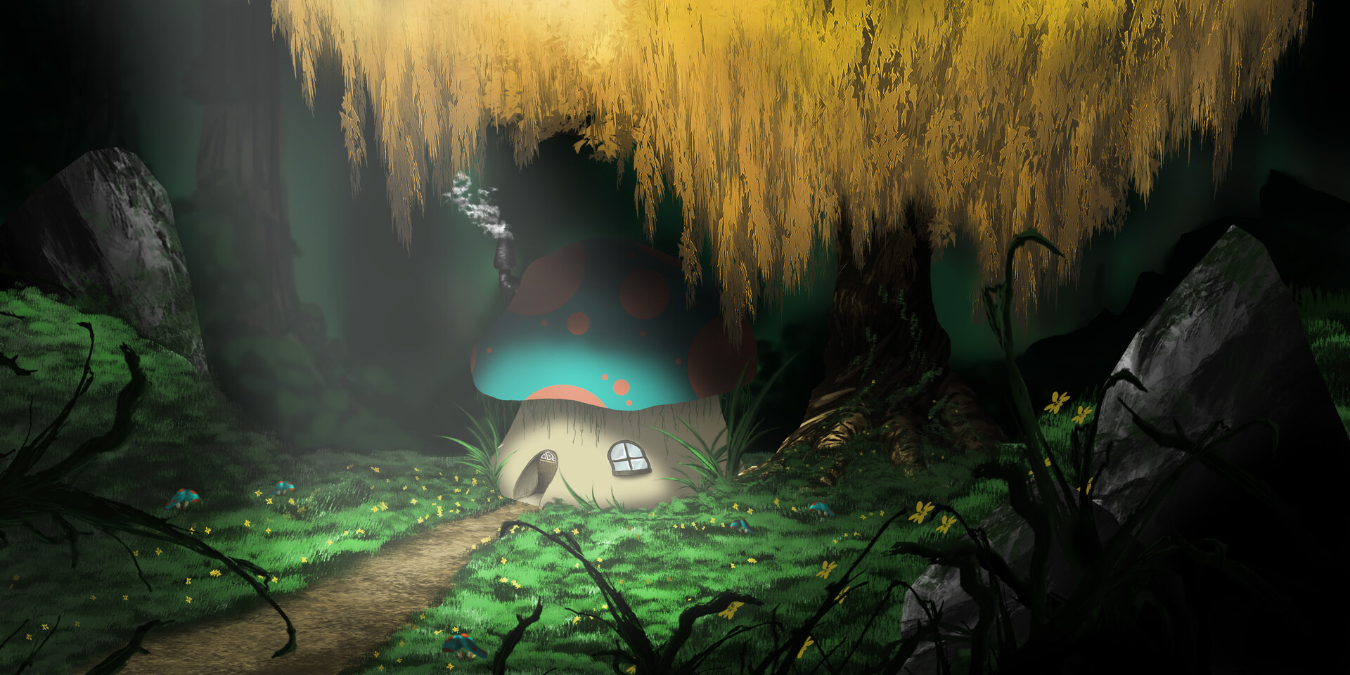 ArtStation - Mushroom House
