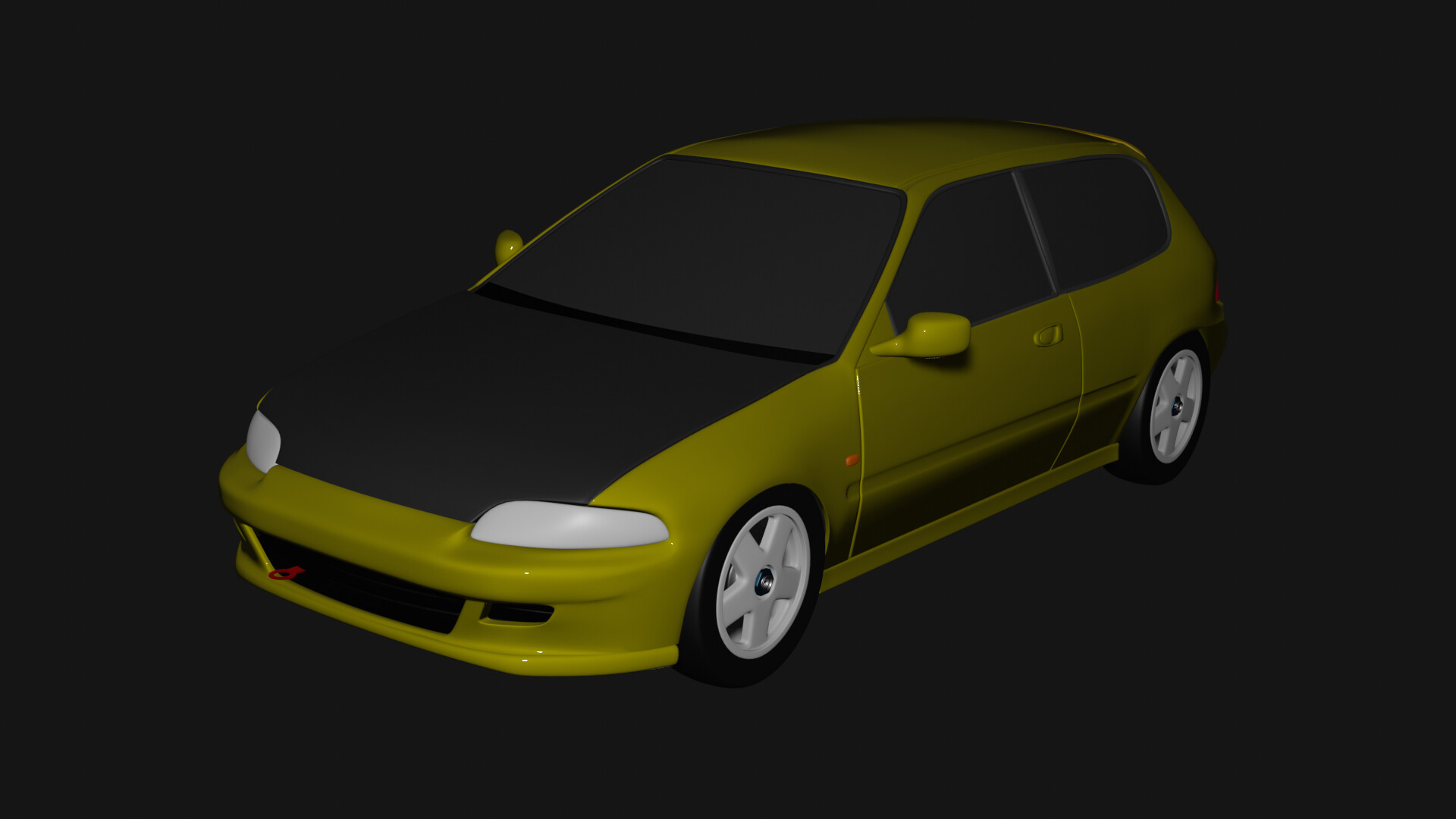 ArtStation - Honda civic EG6