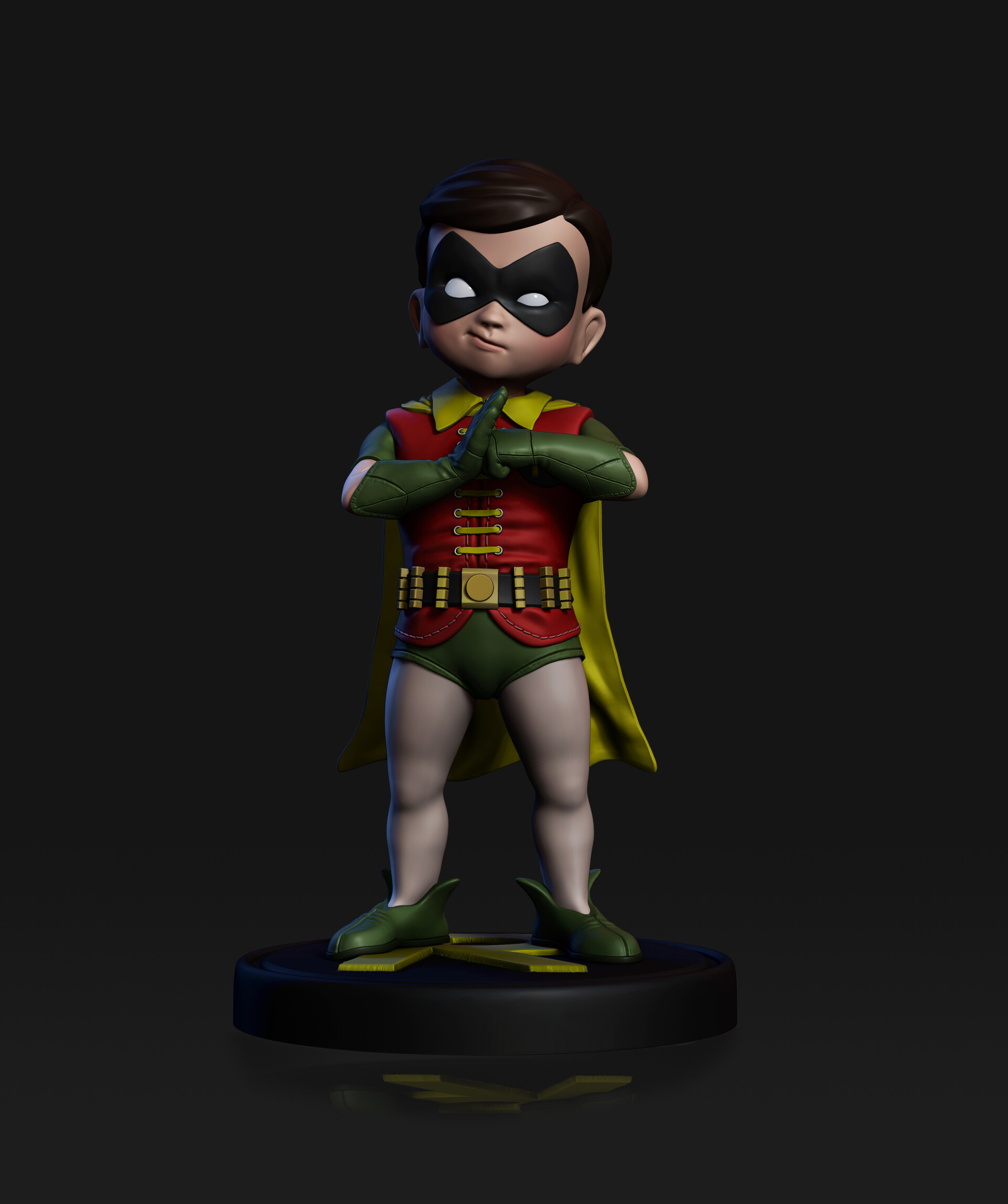 ArtStation - Robin DC Comics (For 3d printing)
