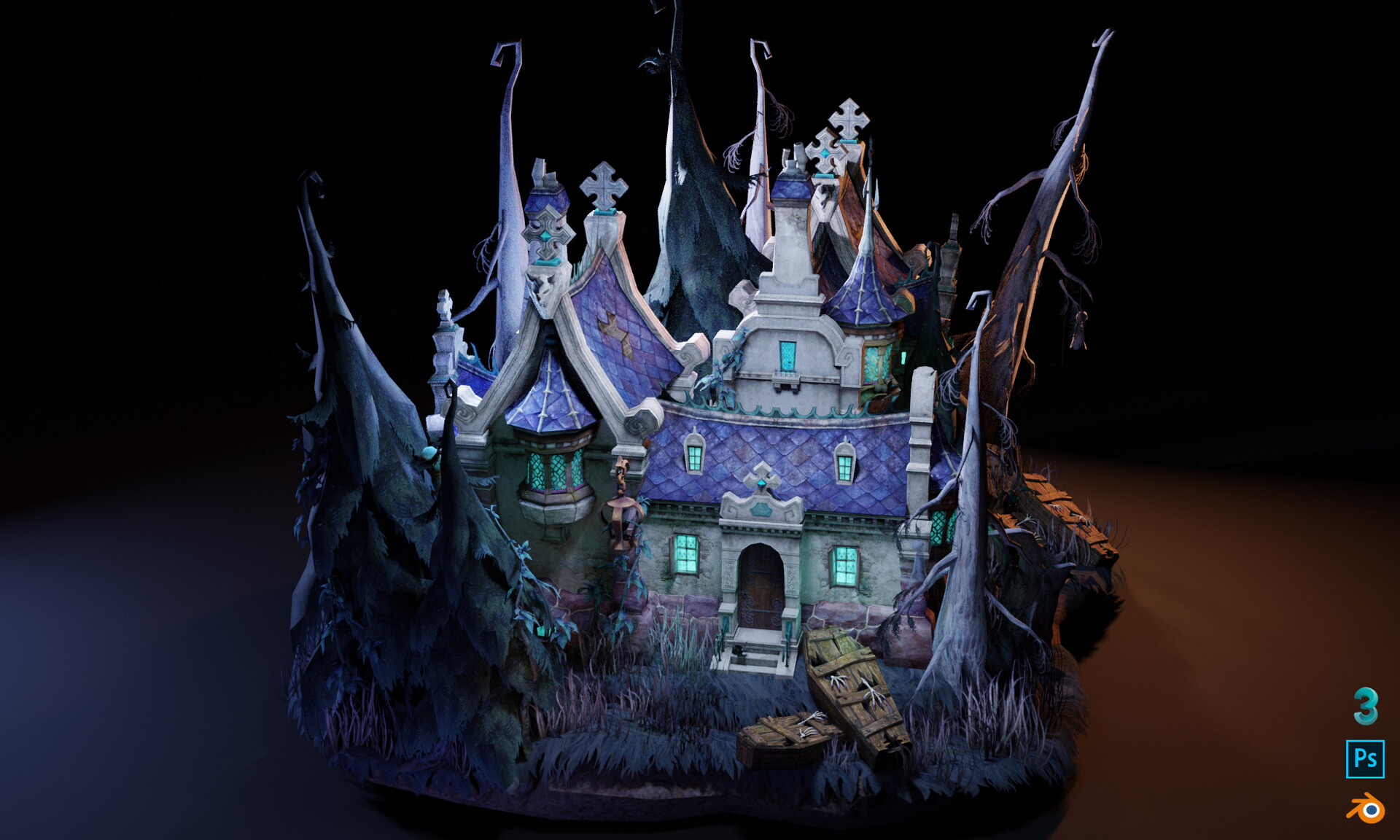 ArtStation - 3D environment artworks 1.