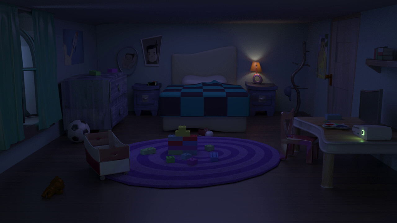 ArtStation - Teddy Room