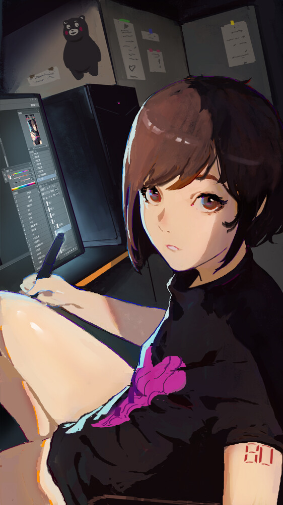 ArtStation - Sketch before bedtime