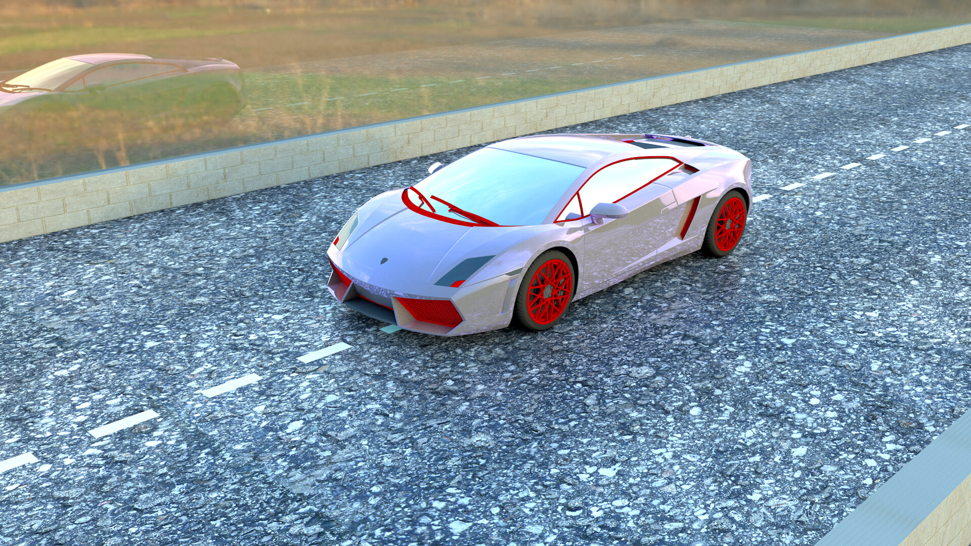 ArtStation - Lamborghini 3D