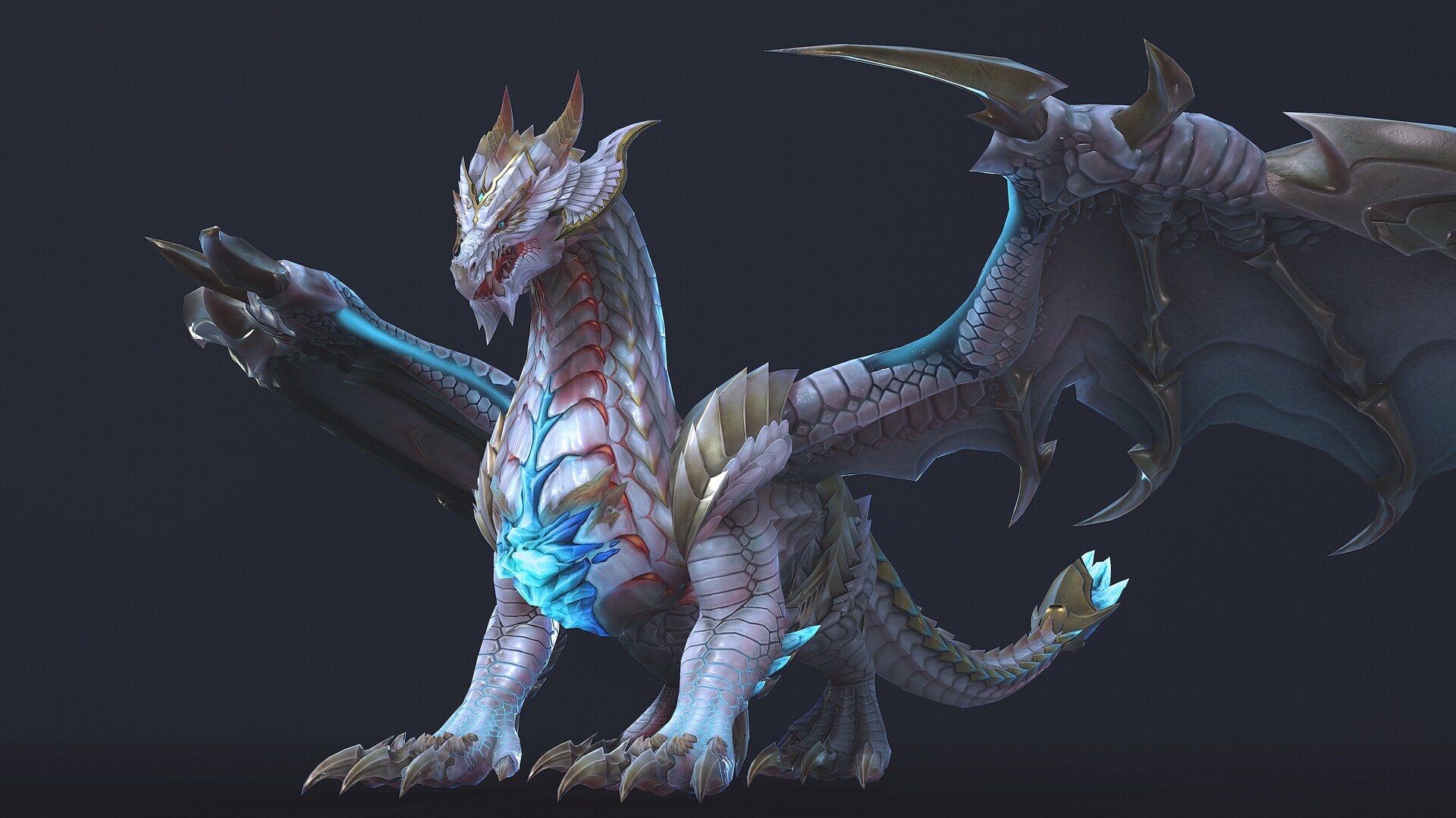 kim seung uk - crystal white dragon