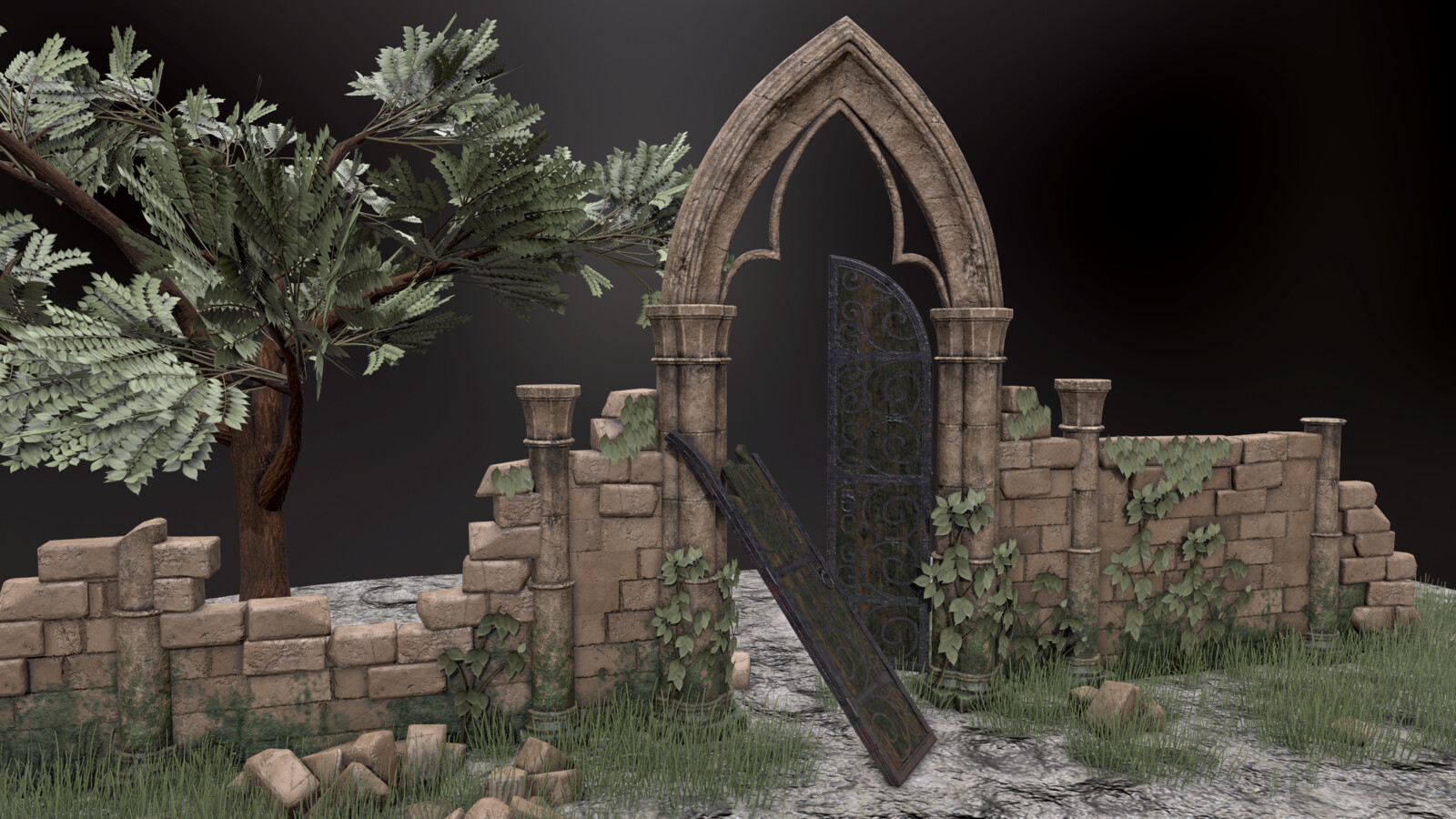 Artem Larin - Old Ruins