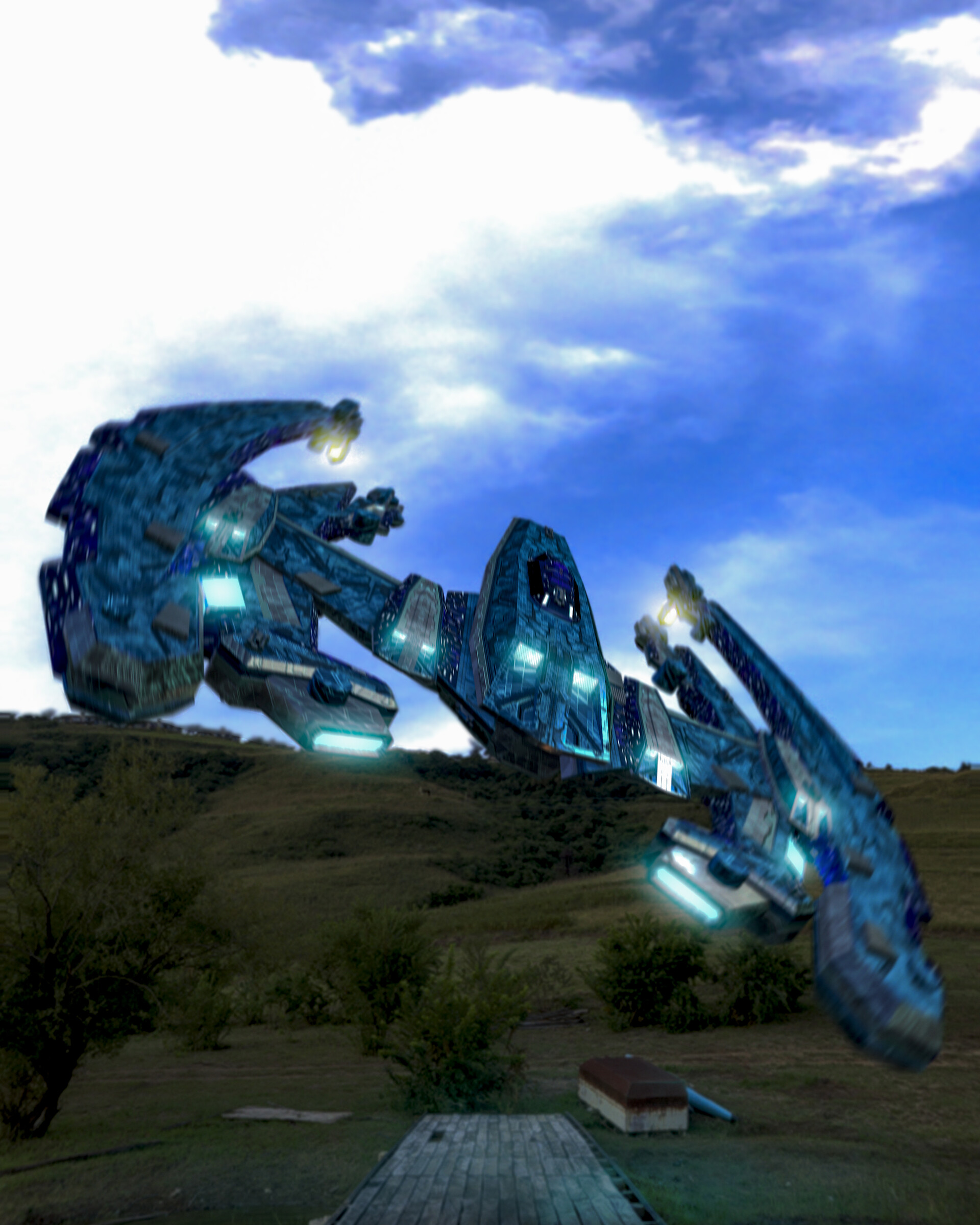 ArtStation - Unidentified Flying Object