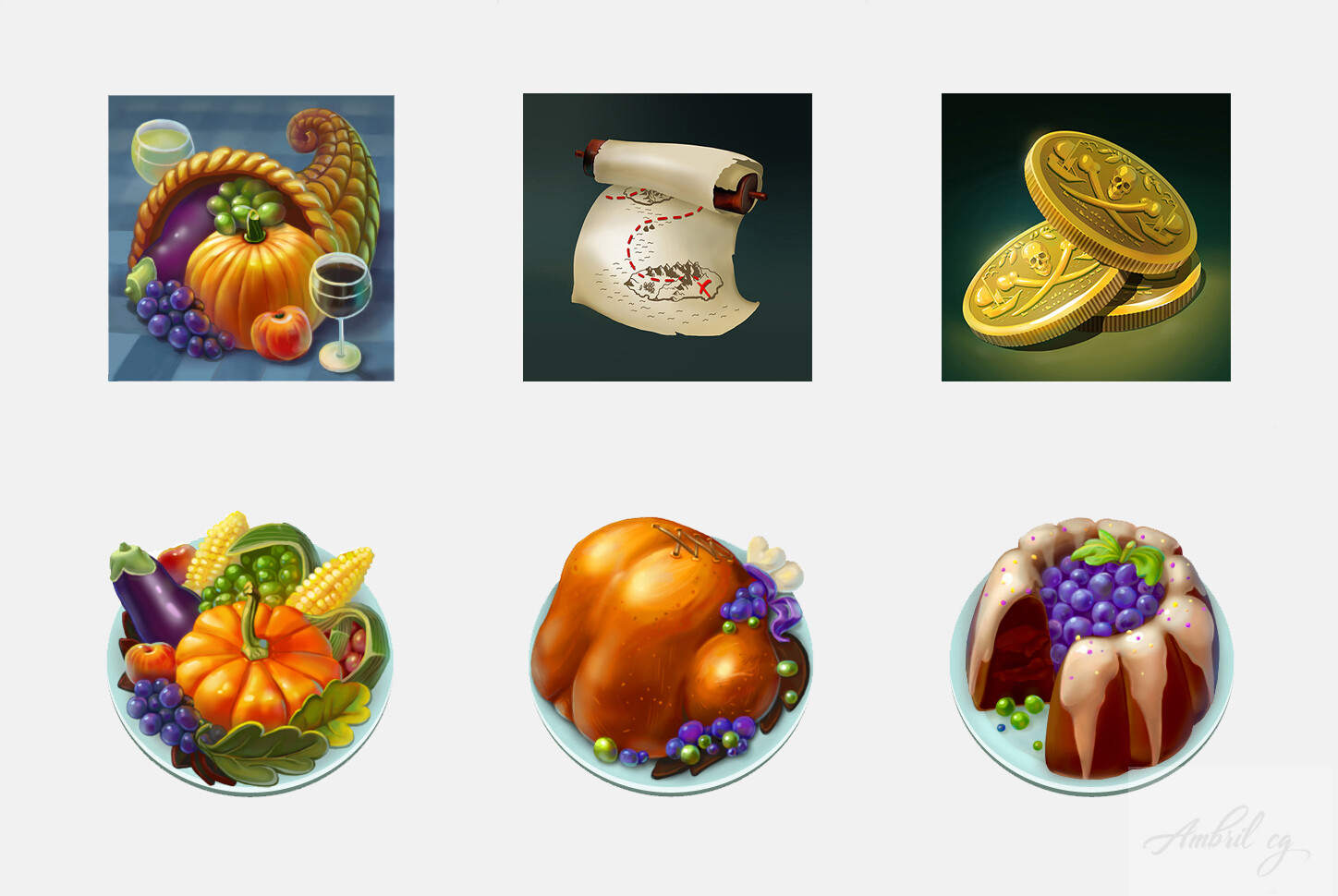 ArtStation - 2D icons