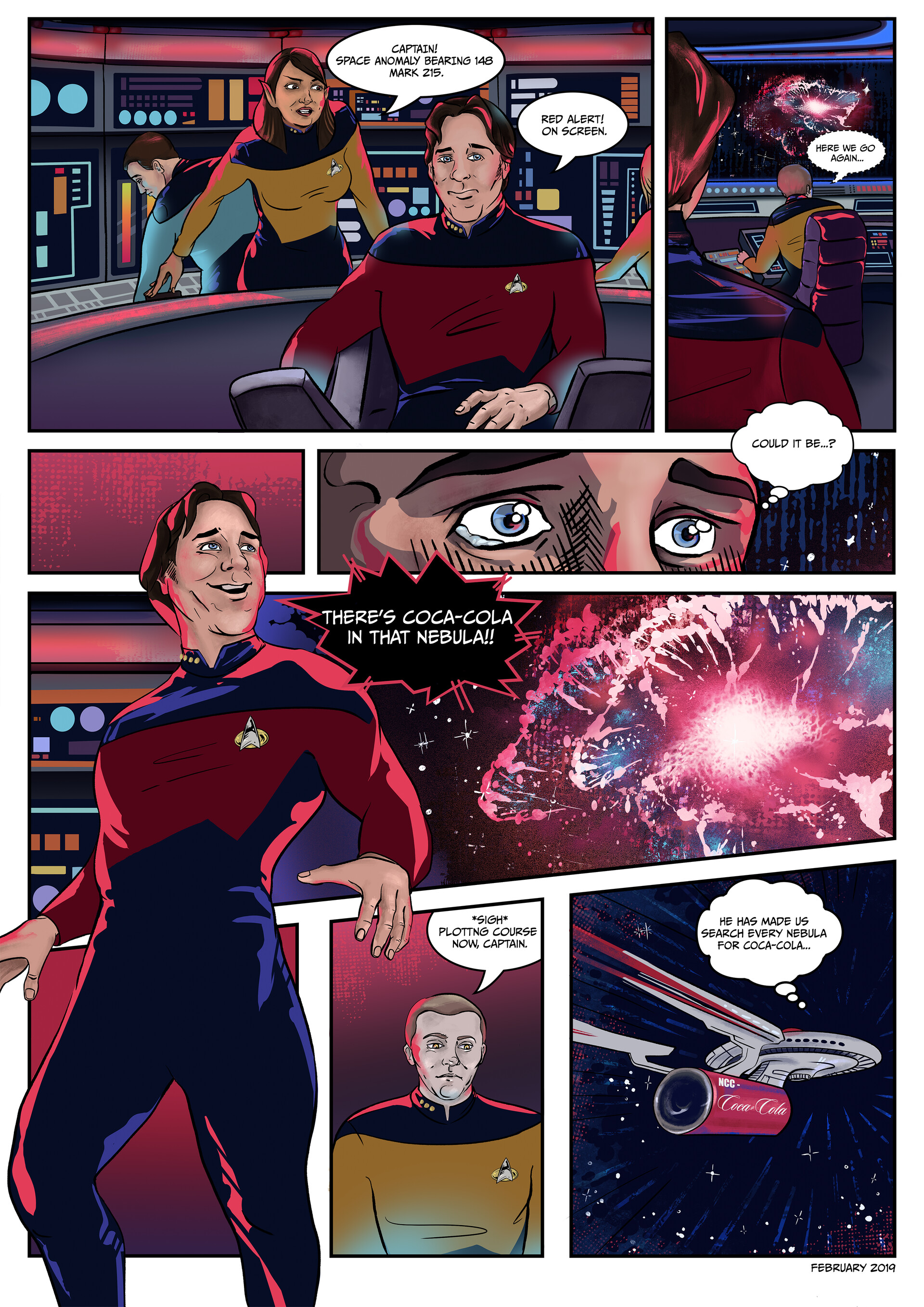 ArtStation - Star Trek Comic