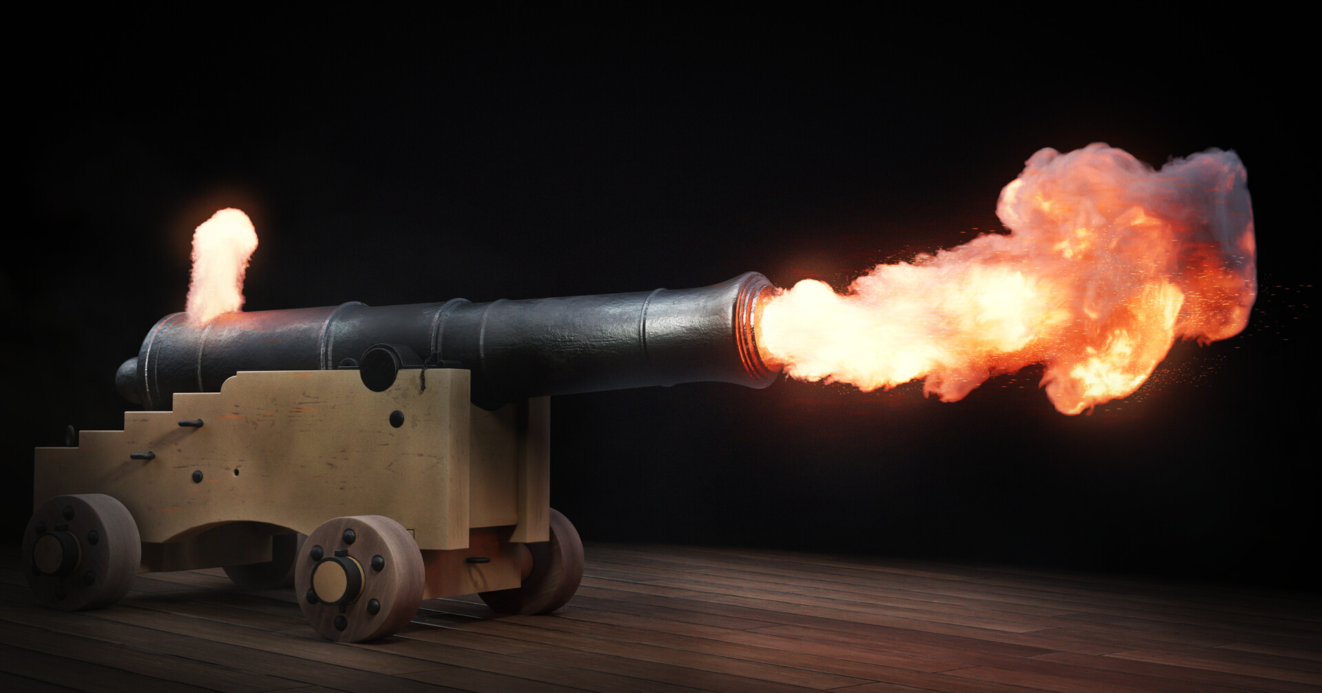 ArtStation - Ship Cannon