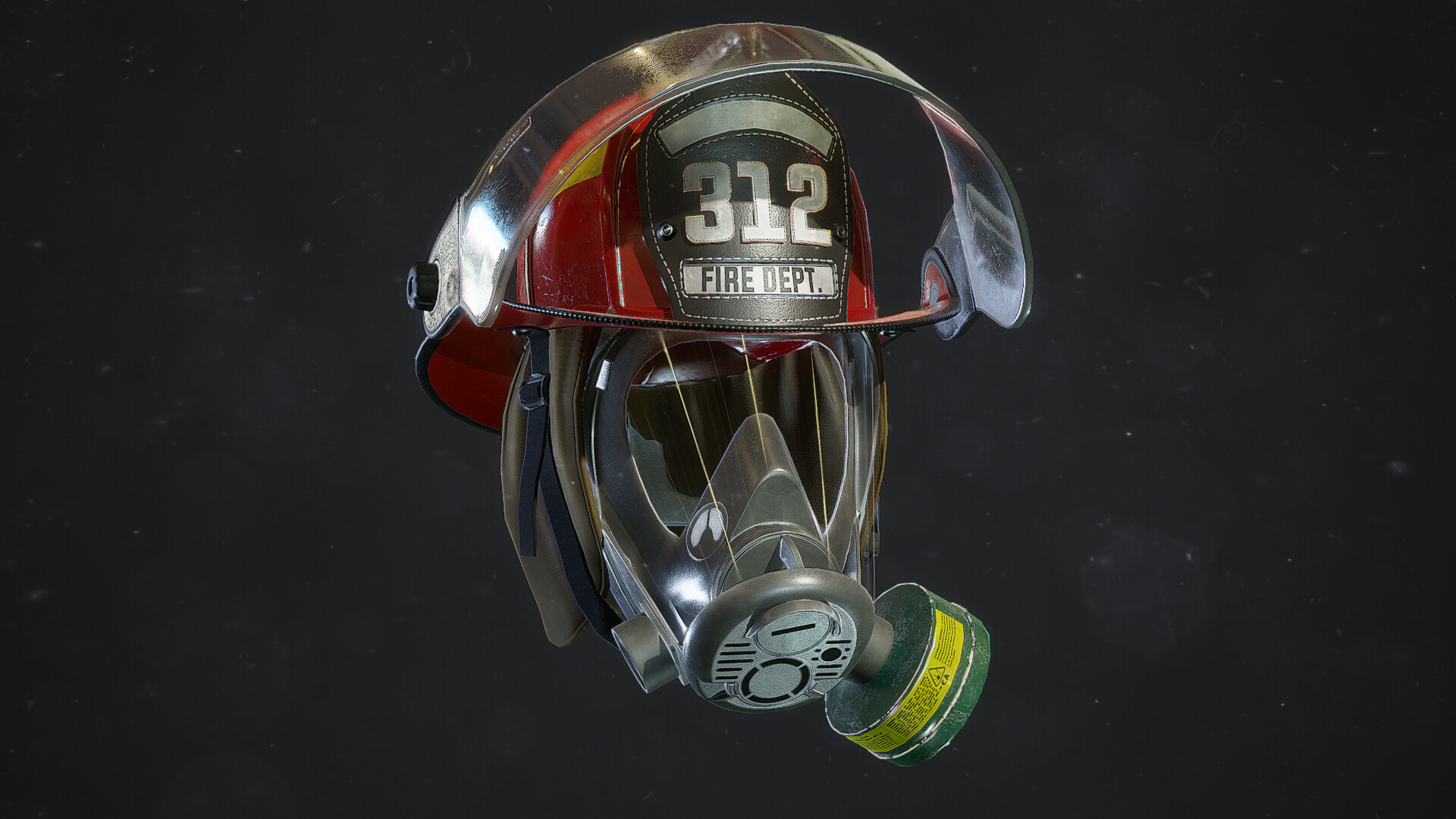 ArtStation - Firefighter Headgear
