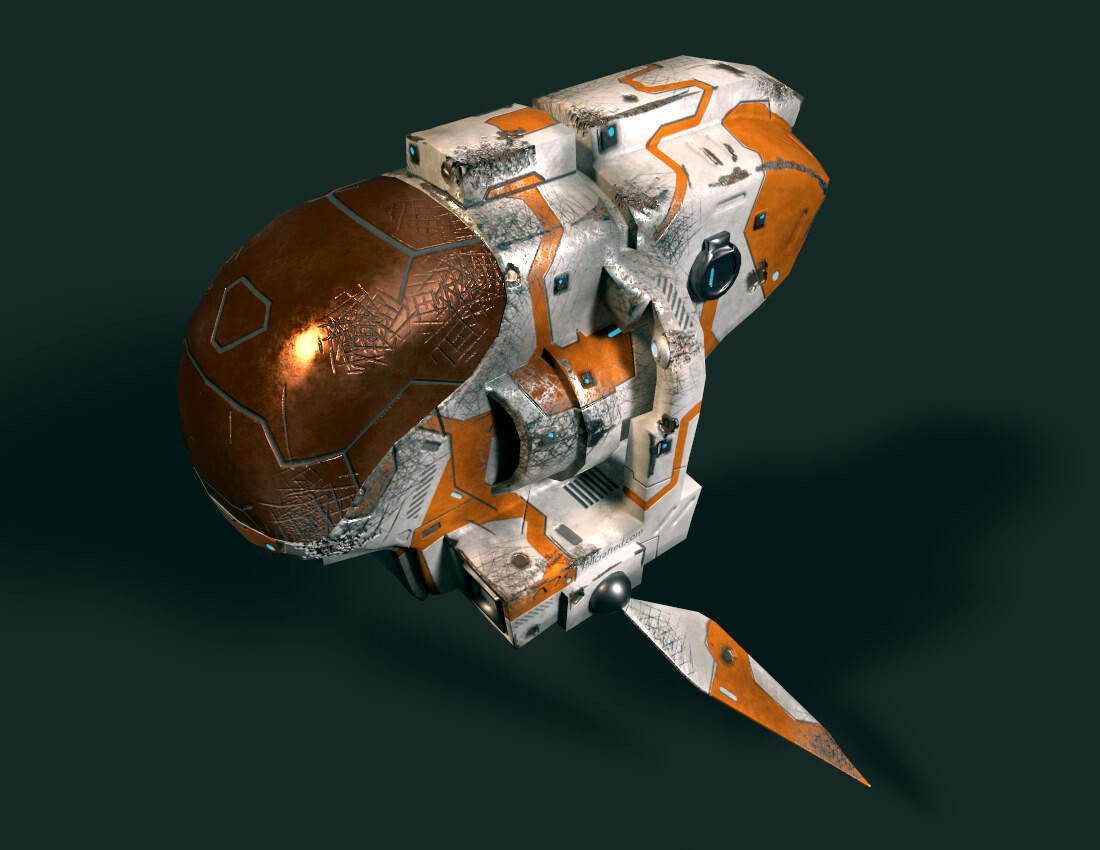 Li Liu - Mini Spaceship in the Yard