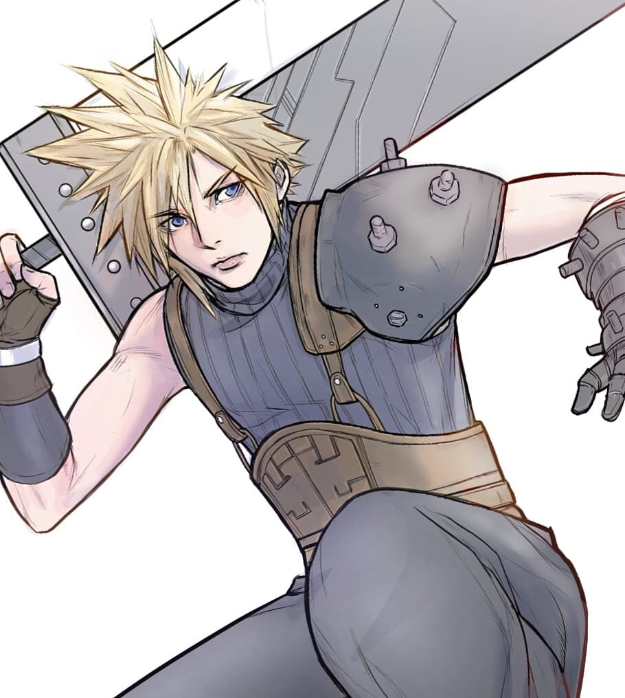 ArtStation - cloud strife