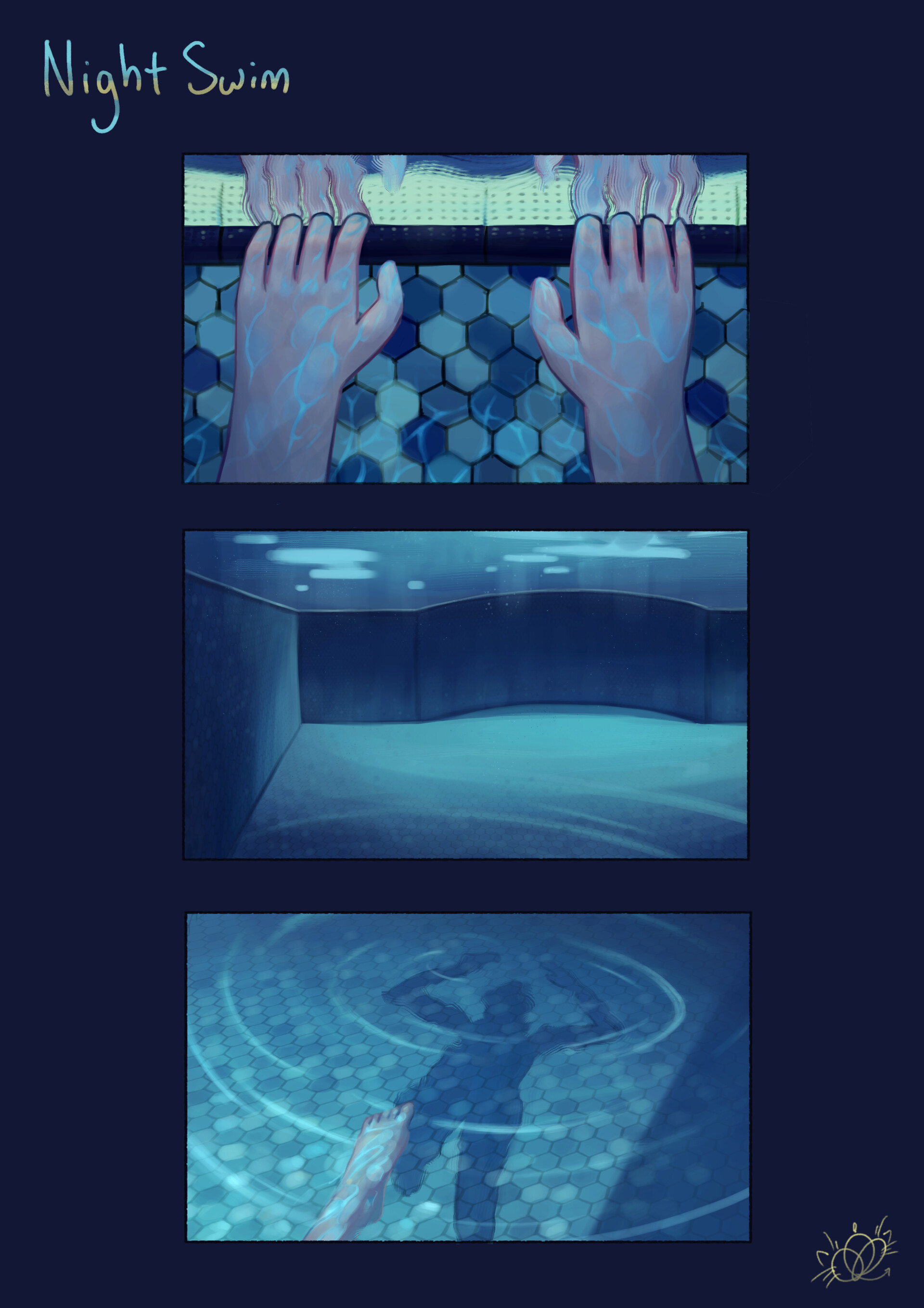 ArtStation - Nightswim (2020)