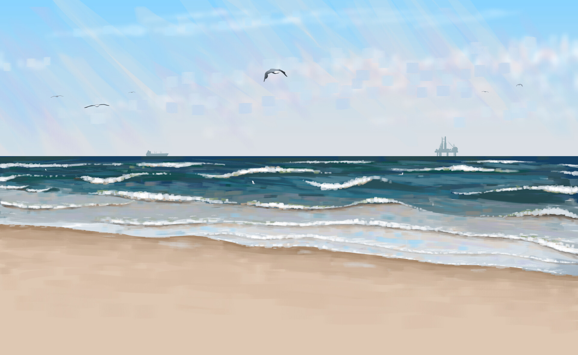 ArtStation - Baltic sea