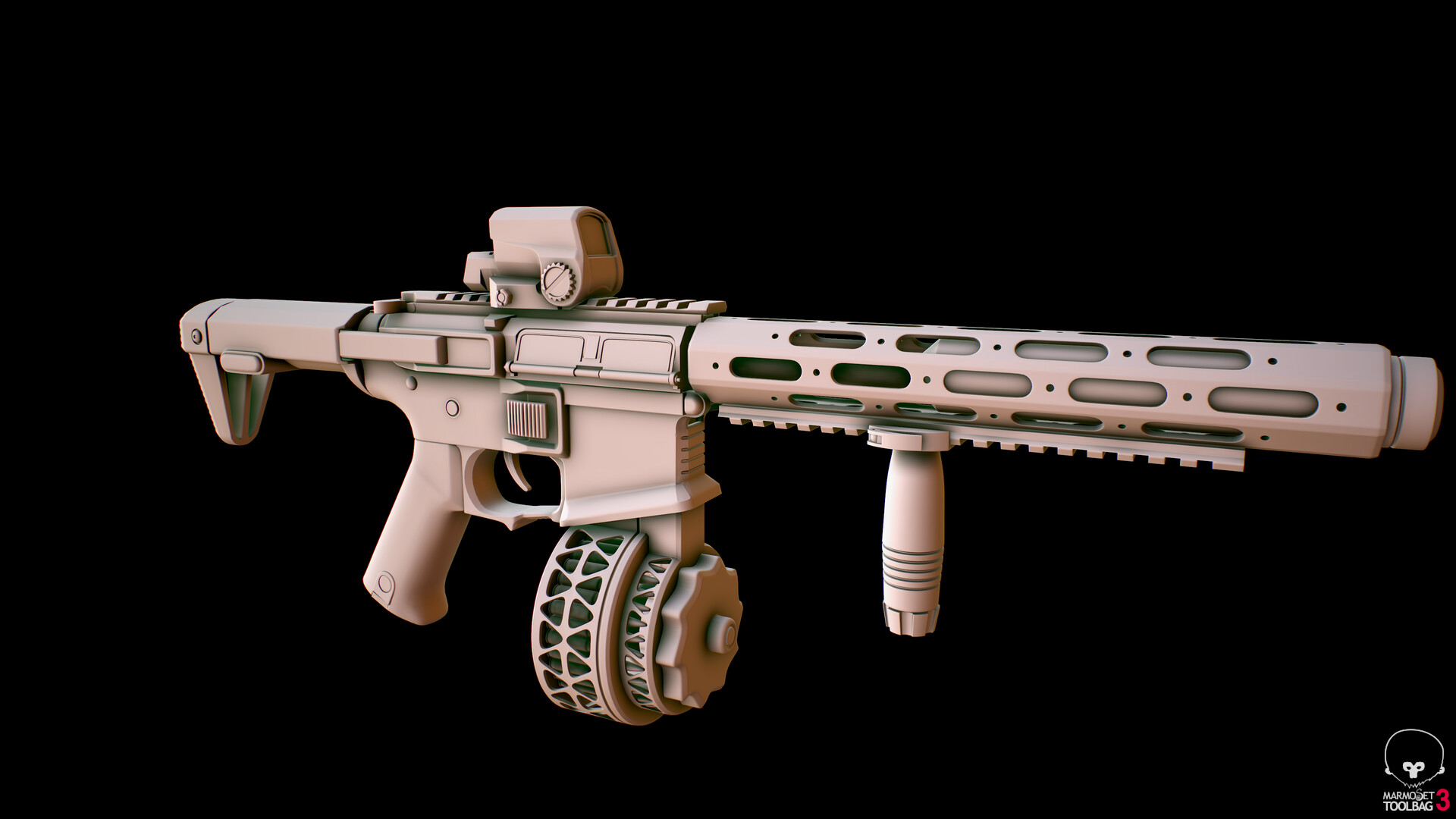 Airsoft Honey Badger Gun