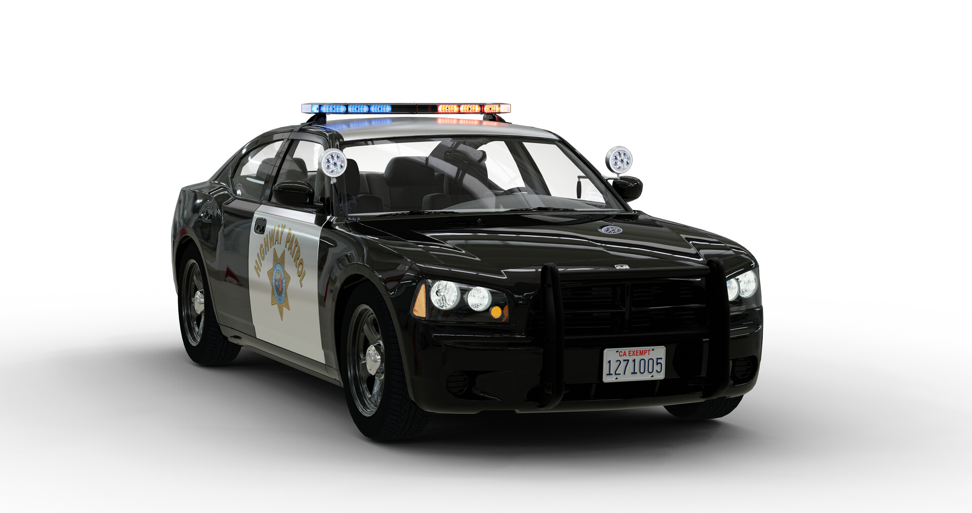ArtStation - California Highway Patrol Dodge Charger