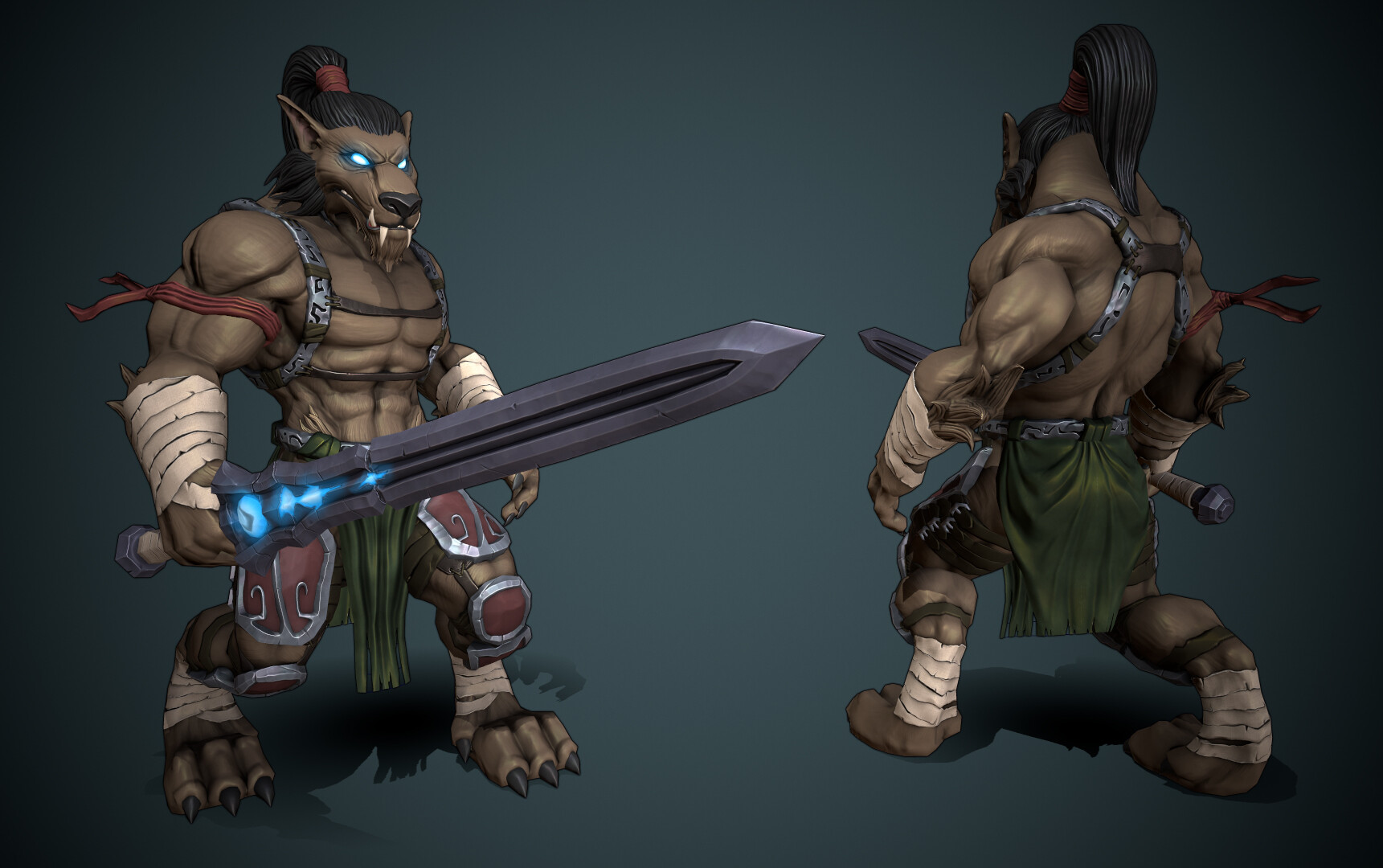 Luther Loomis - Worgen Death Knight