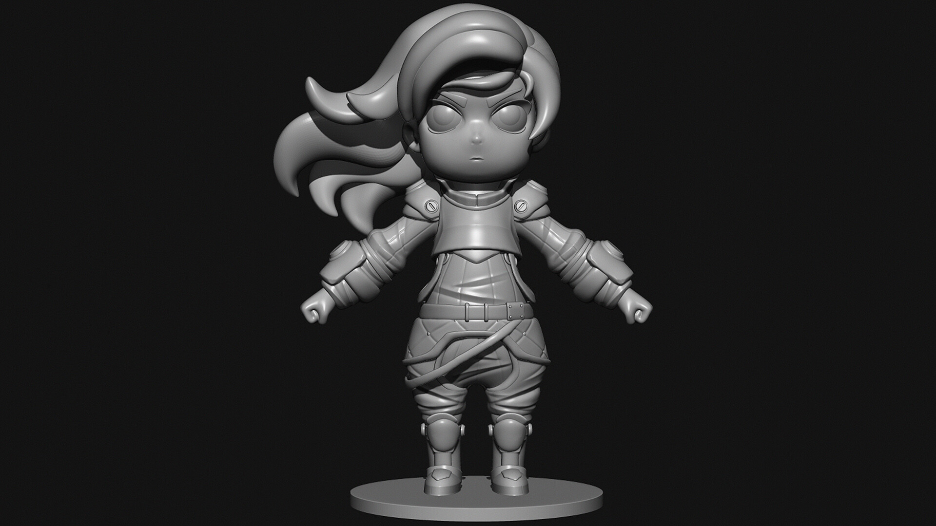 ArtStation - Chibi figure