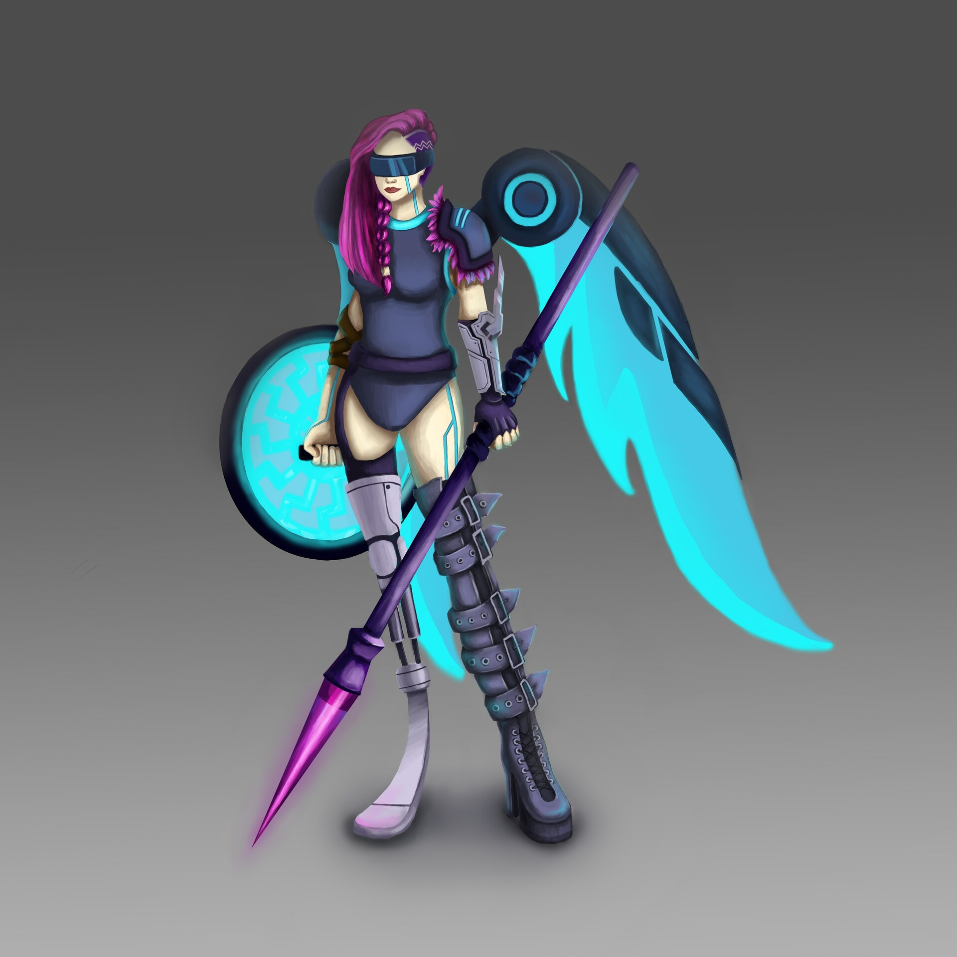 ArtStation - Sci-fi valkiria