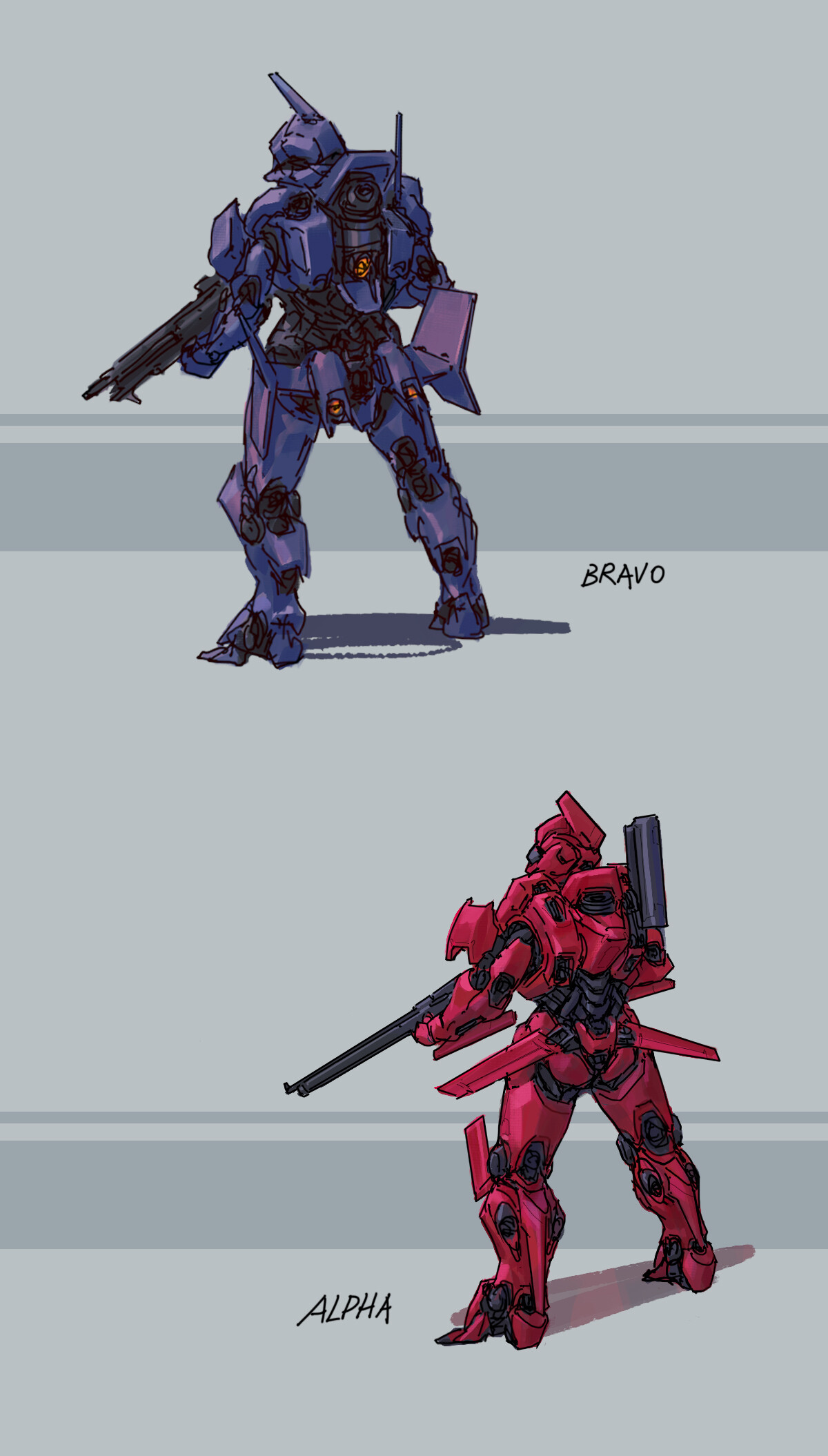 ArtStation - POWER ARMOR BACK