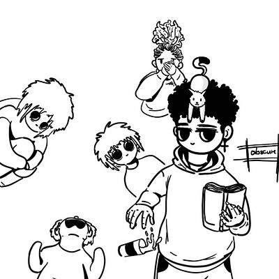 ayo and teo coloring pages