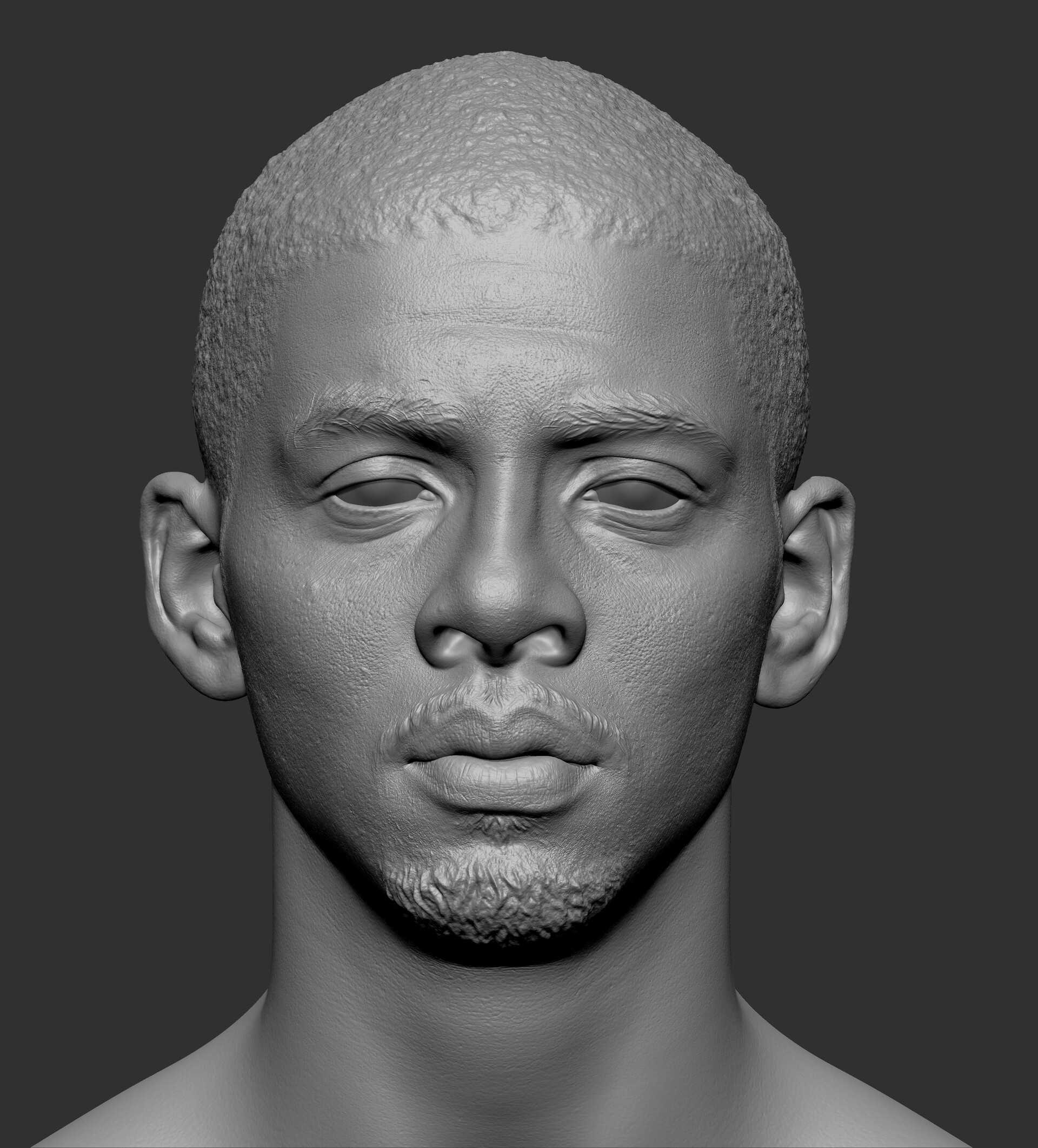 ArtStation - NBA Irving head sculpt finished