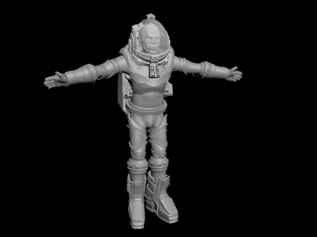 ArtStation - Spaceman