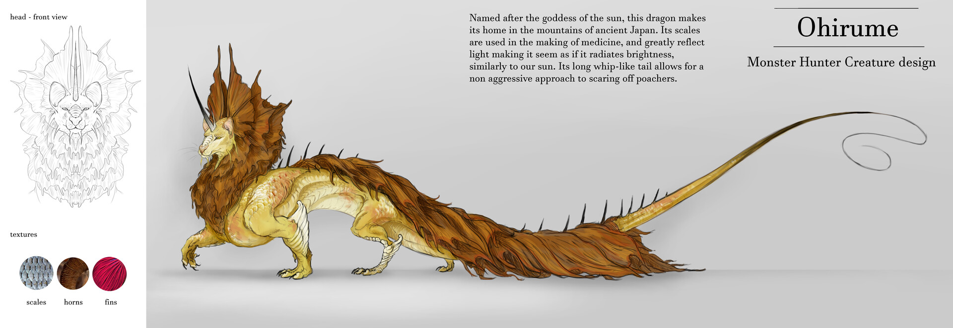 ArtStation - Ohirume - Monster Concept, Corrine Stretten