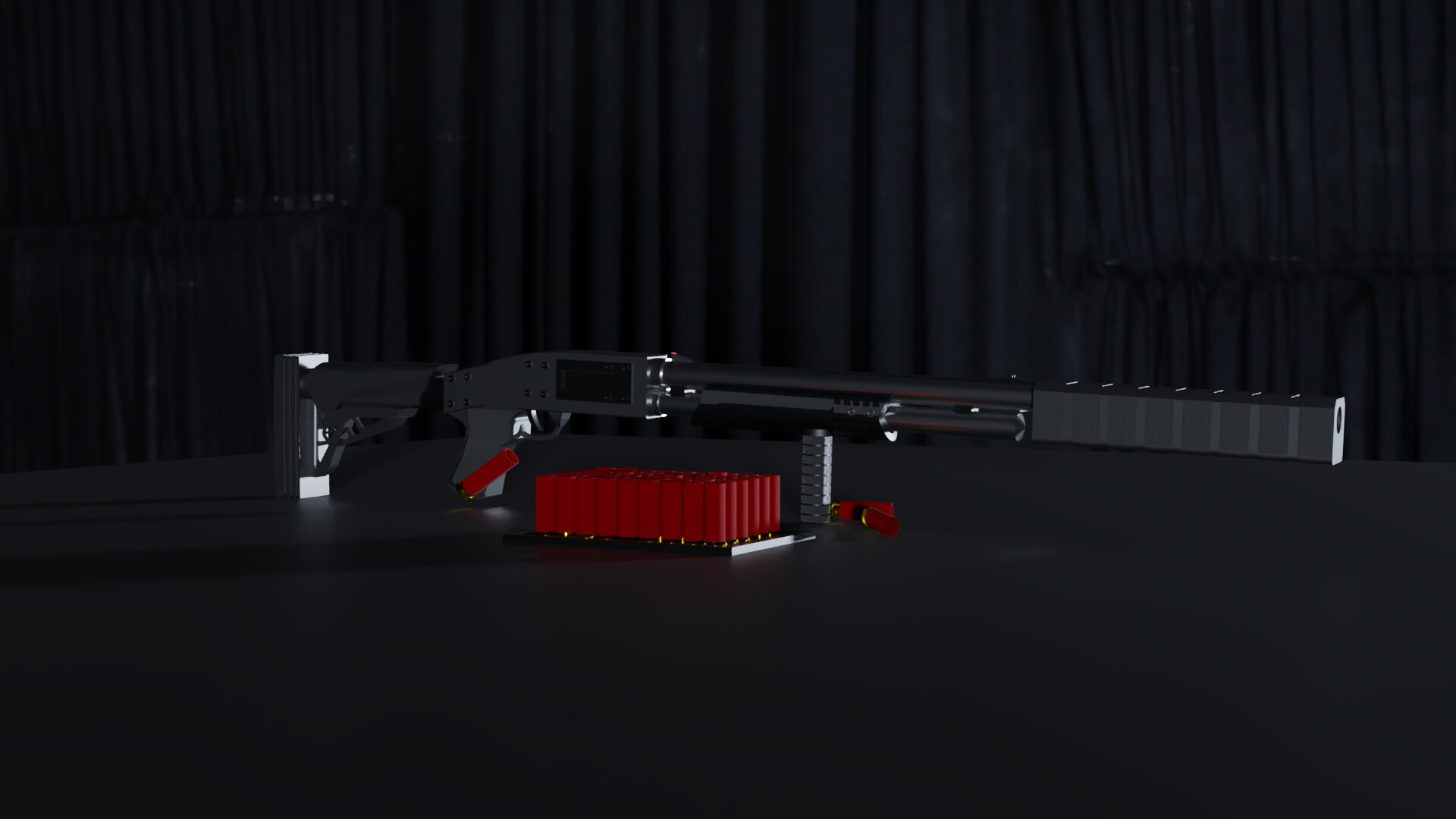 ArtStation - Modern Military shotgun