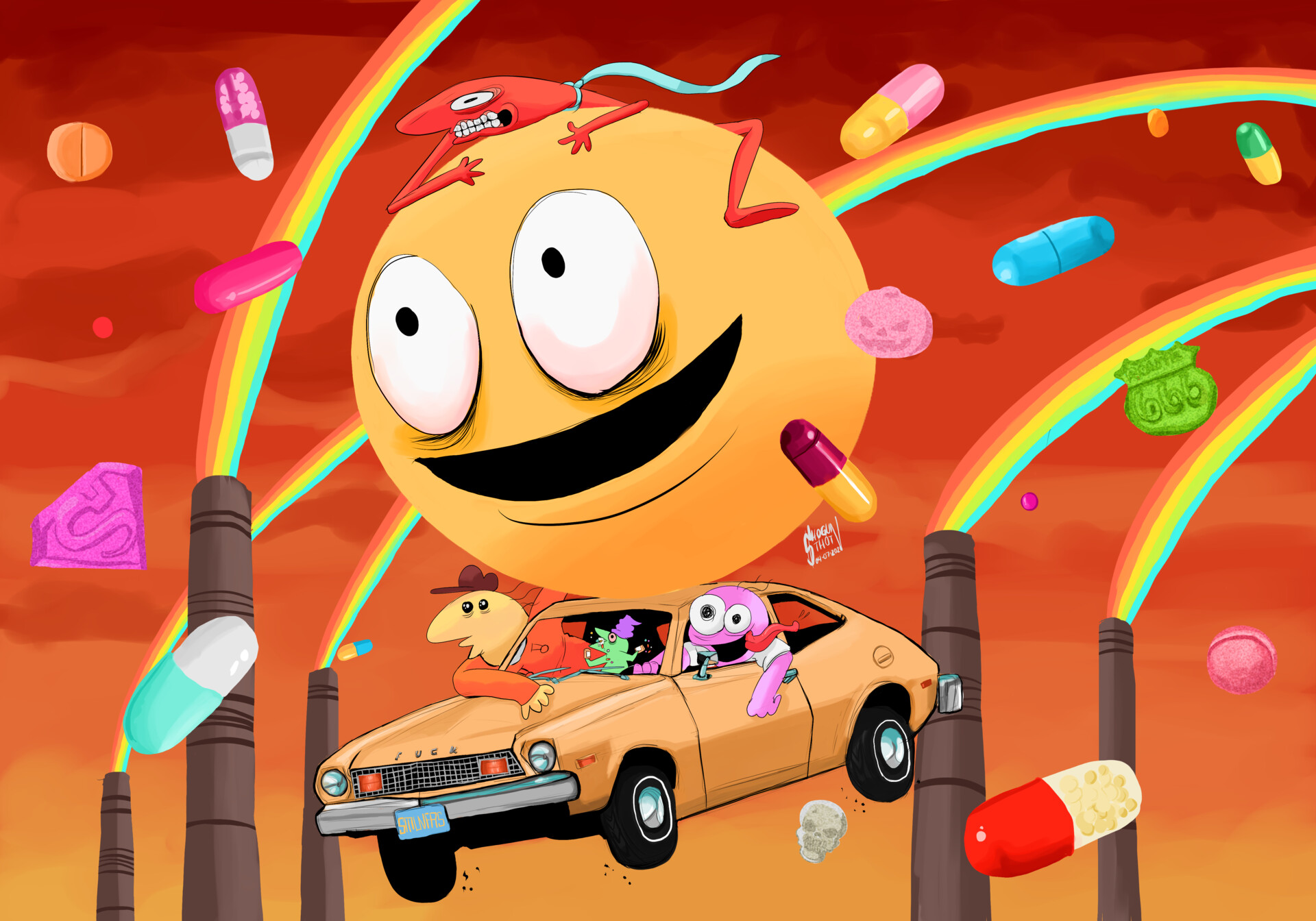 ArtStation - shaddup and smile！