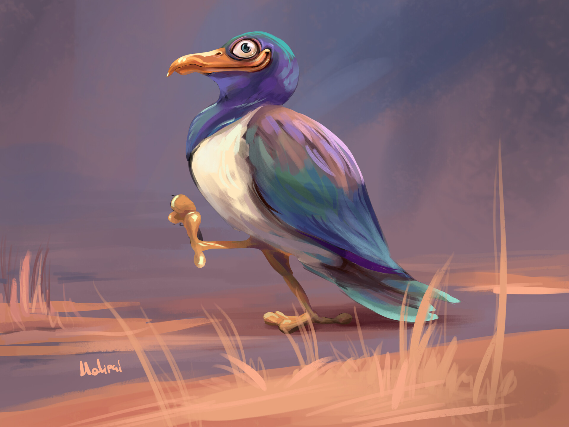 ArtStation - fast painting