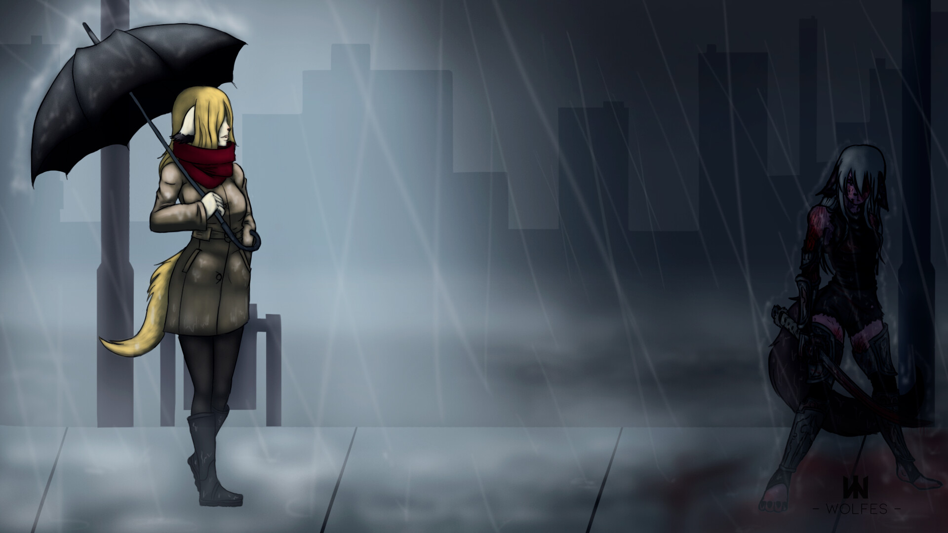 ArtStation - Raining