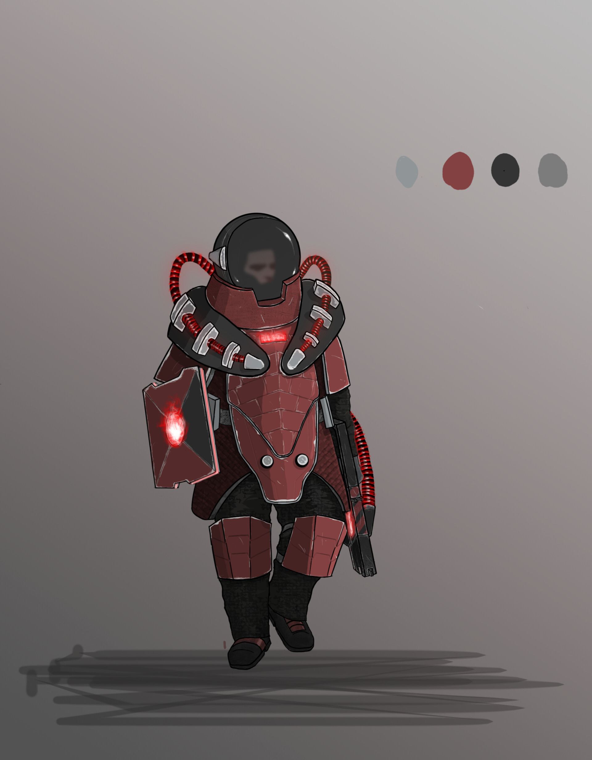 ArtStation - Cyberpunk Juggernaut Concept