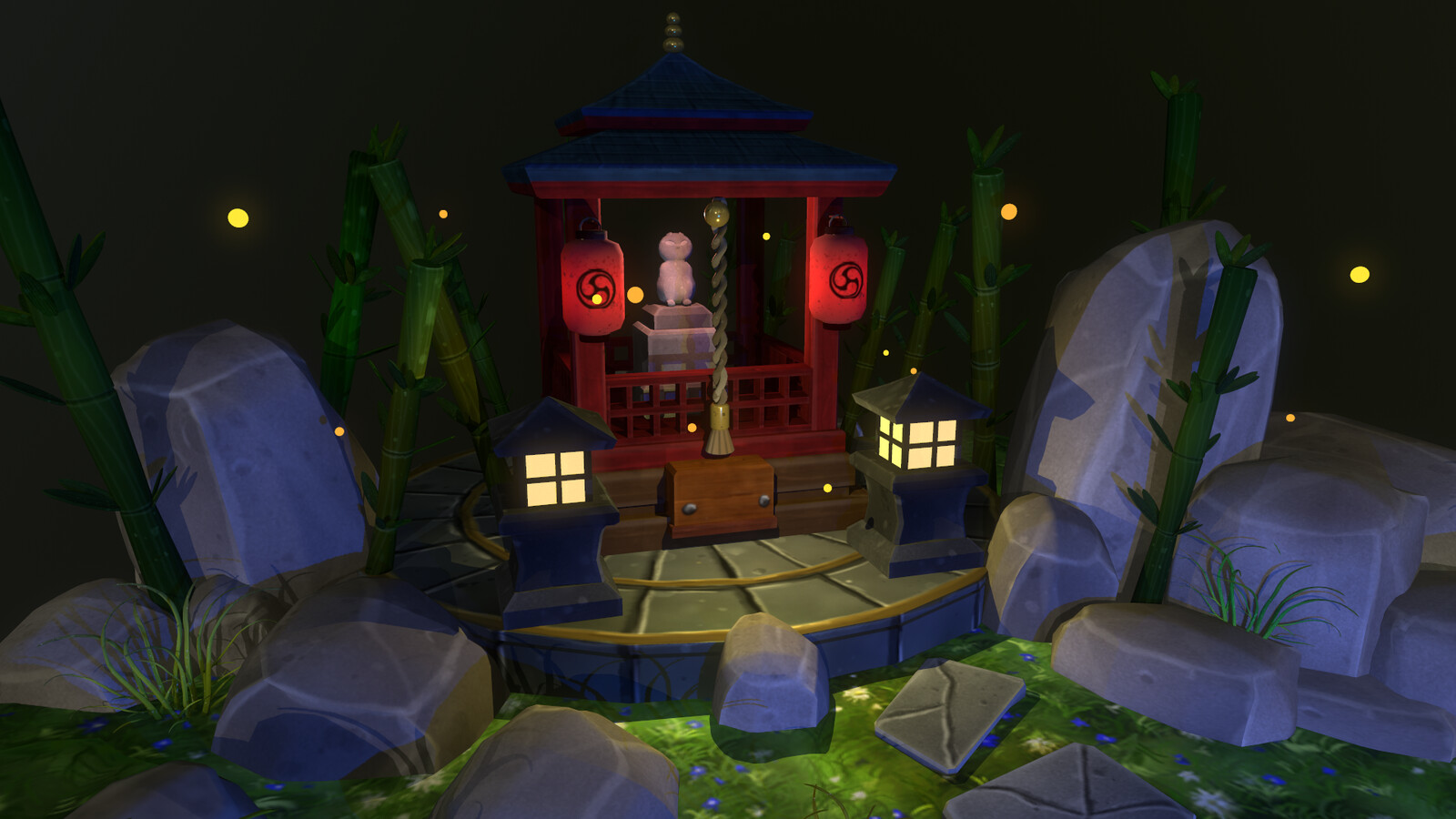 Yuchen Lin - Scottish Fold Shrine