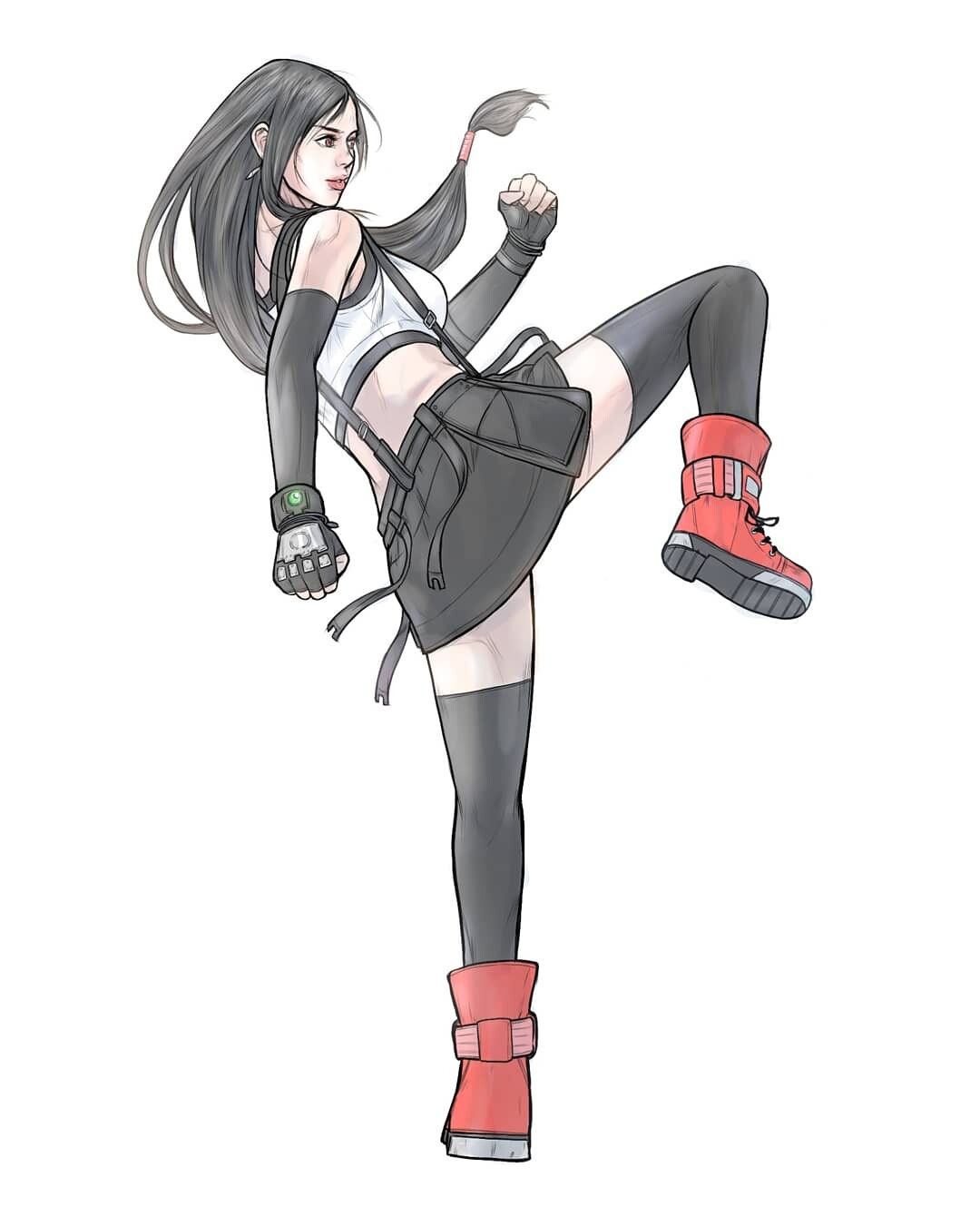 ArtStation - Tifa Lockhart (ff7 remake)