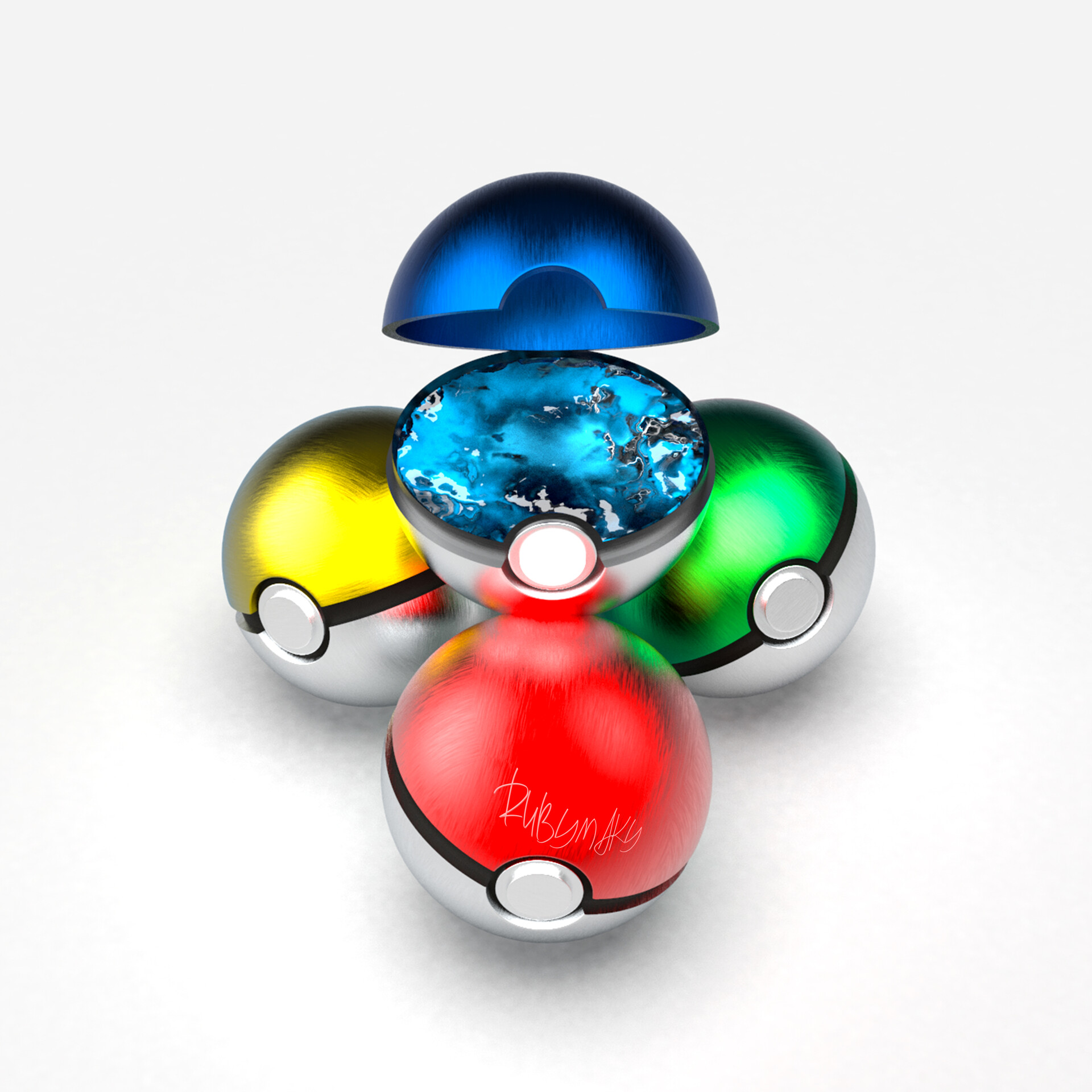 ArtStation - Pokemon Ball