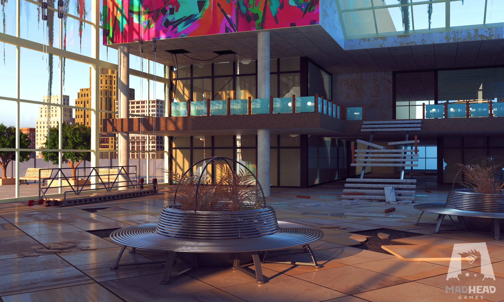 ArtStation - Shopping Mall for "Mindframe: The Secret Design Collector ...