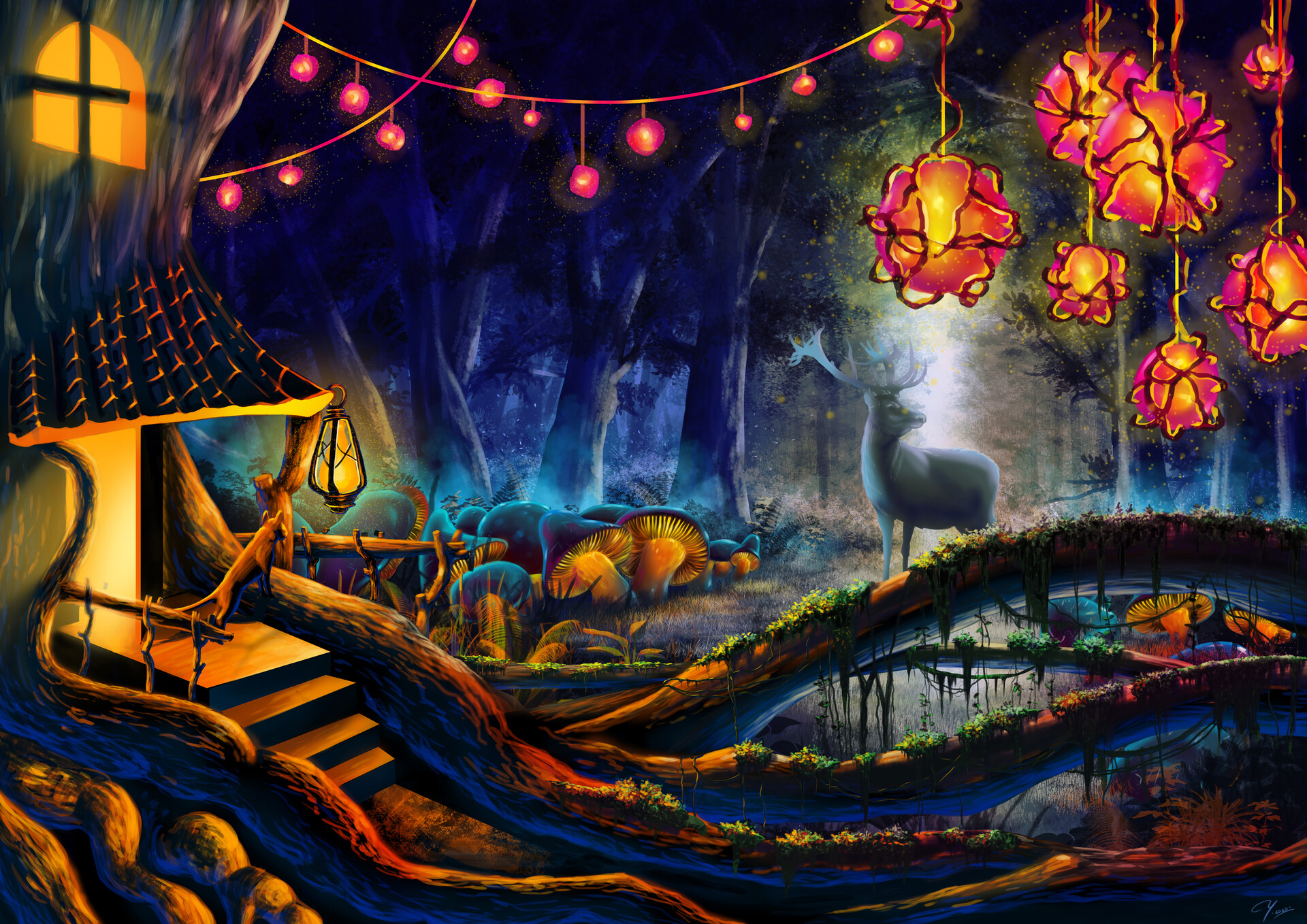 ArtStation - Magic Forest