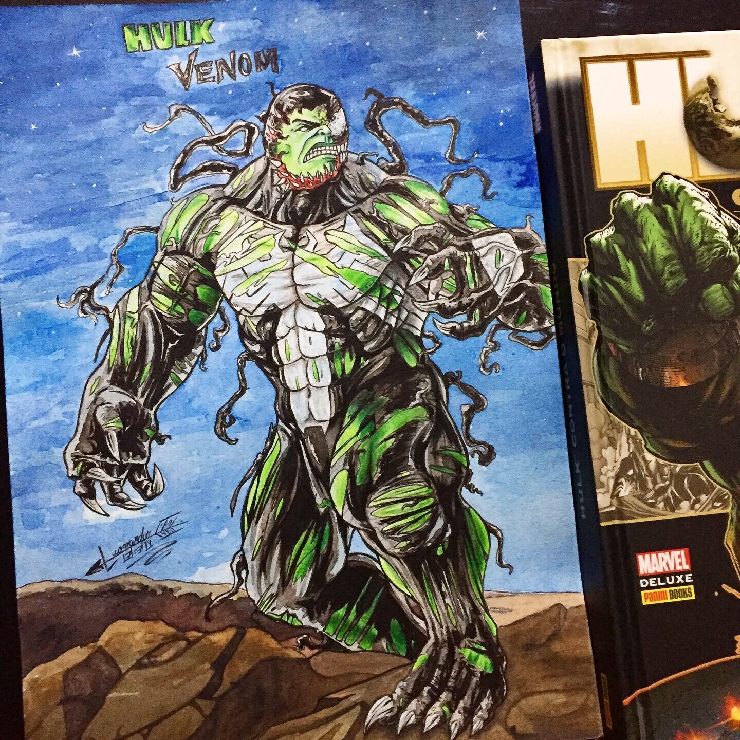 ArtStation - Hulk venom