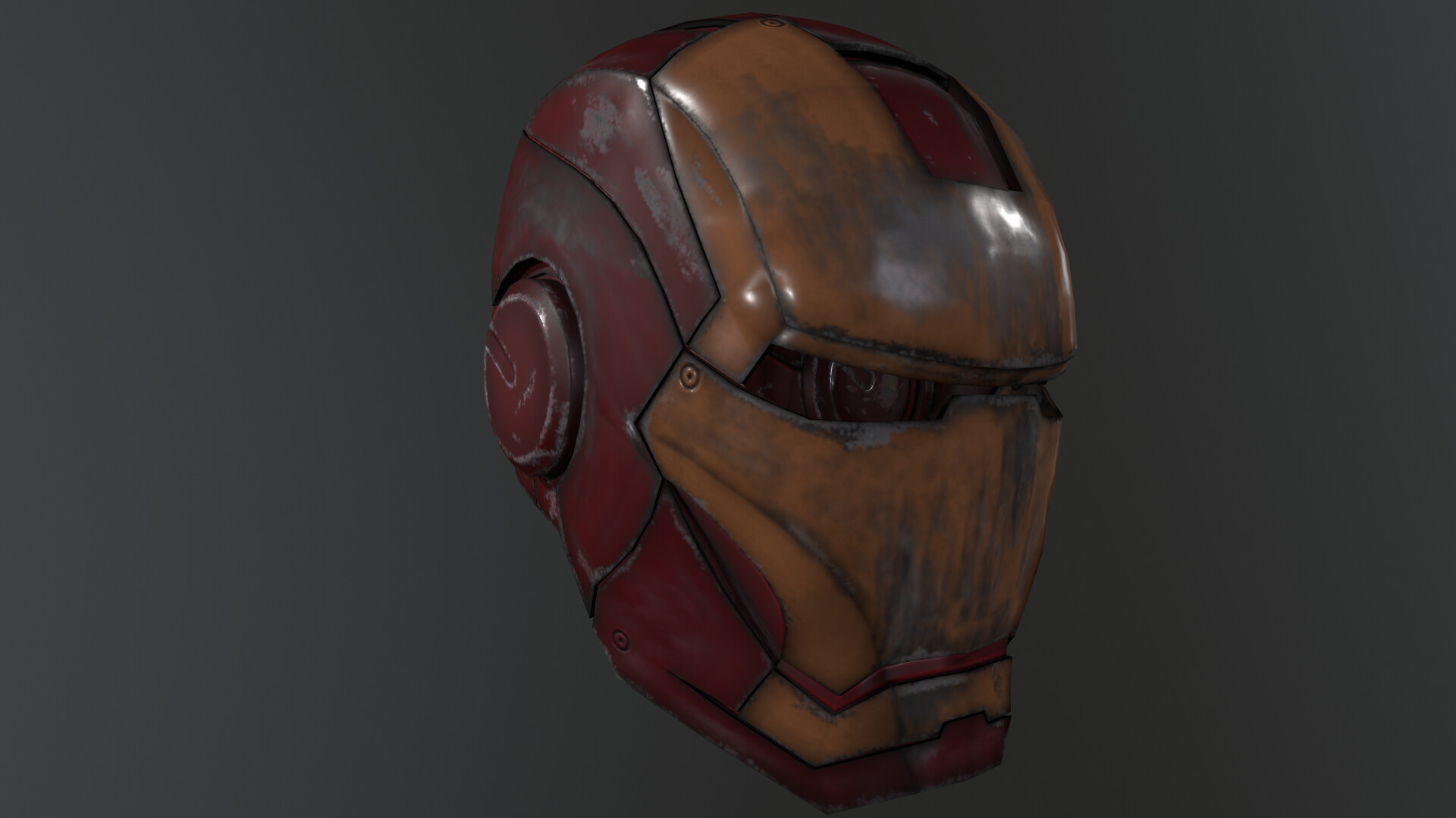 ArtStation - Iron_Man_helmet (Gaming_Props)