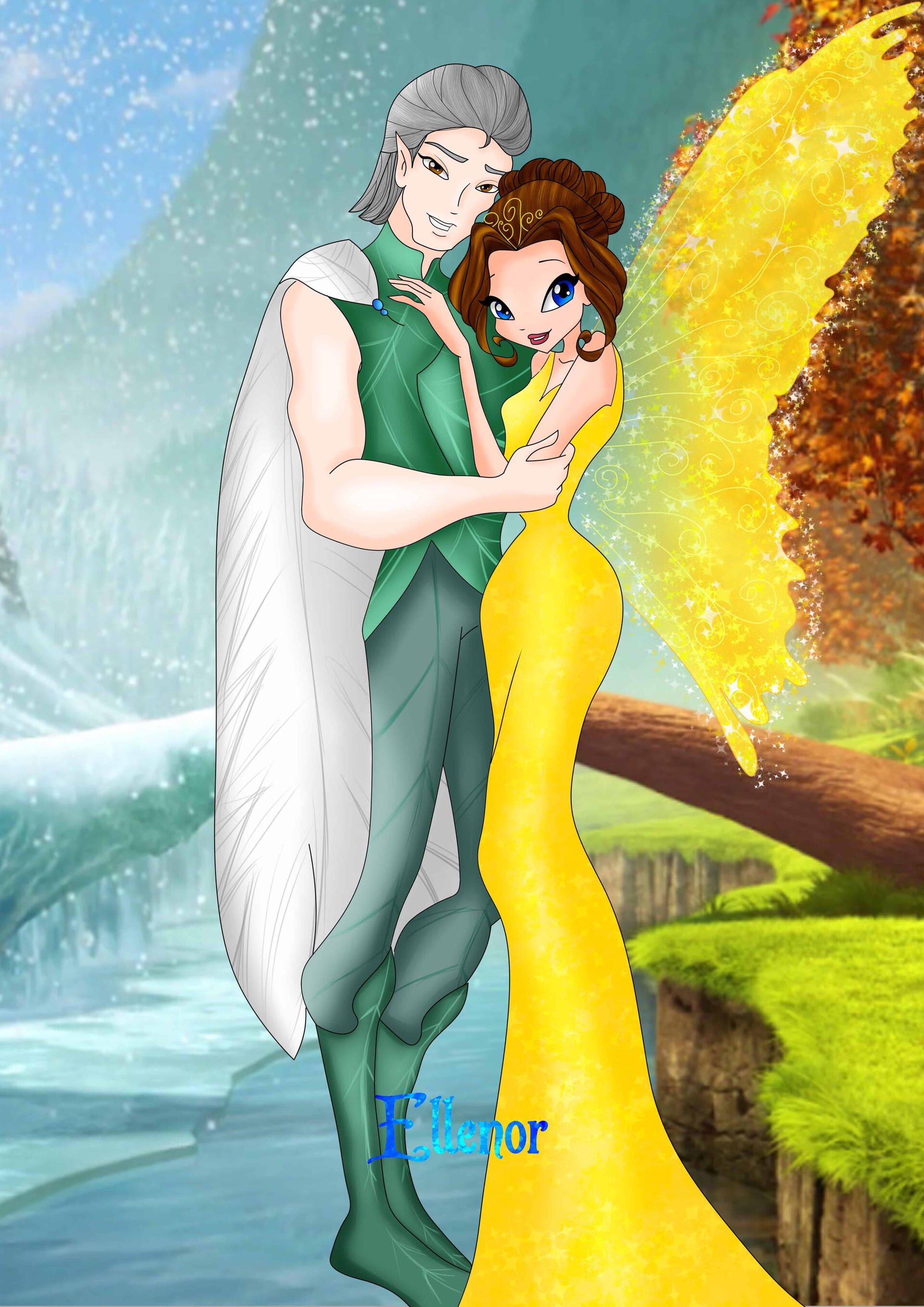 Queen Clarion And Lord Milori By Mileymouse101 On Deviantart