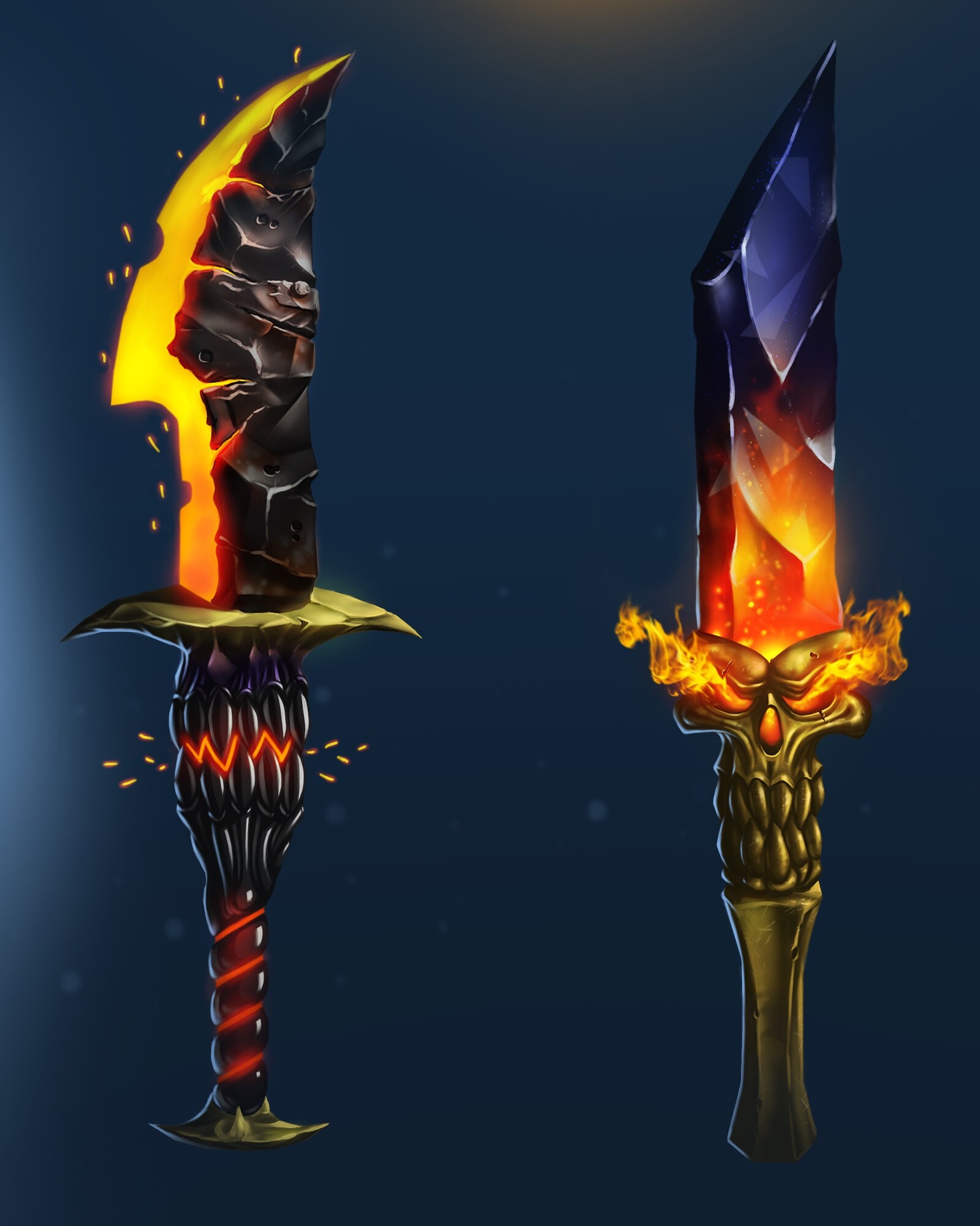 ArtStation - some swords