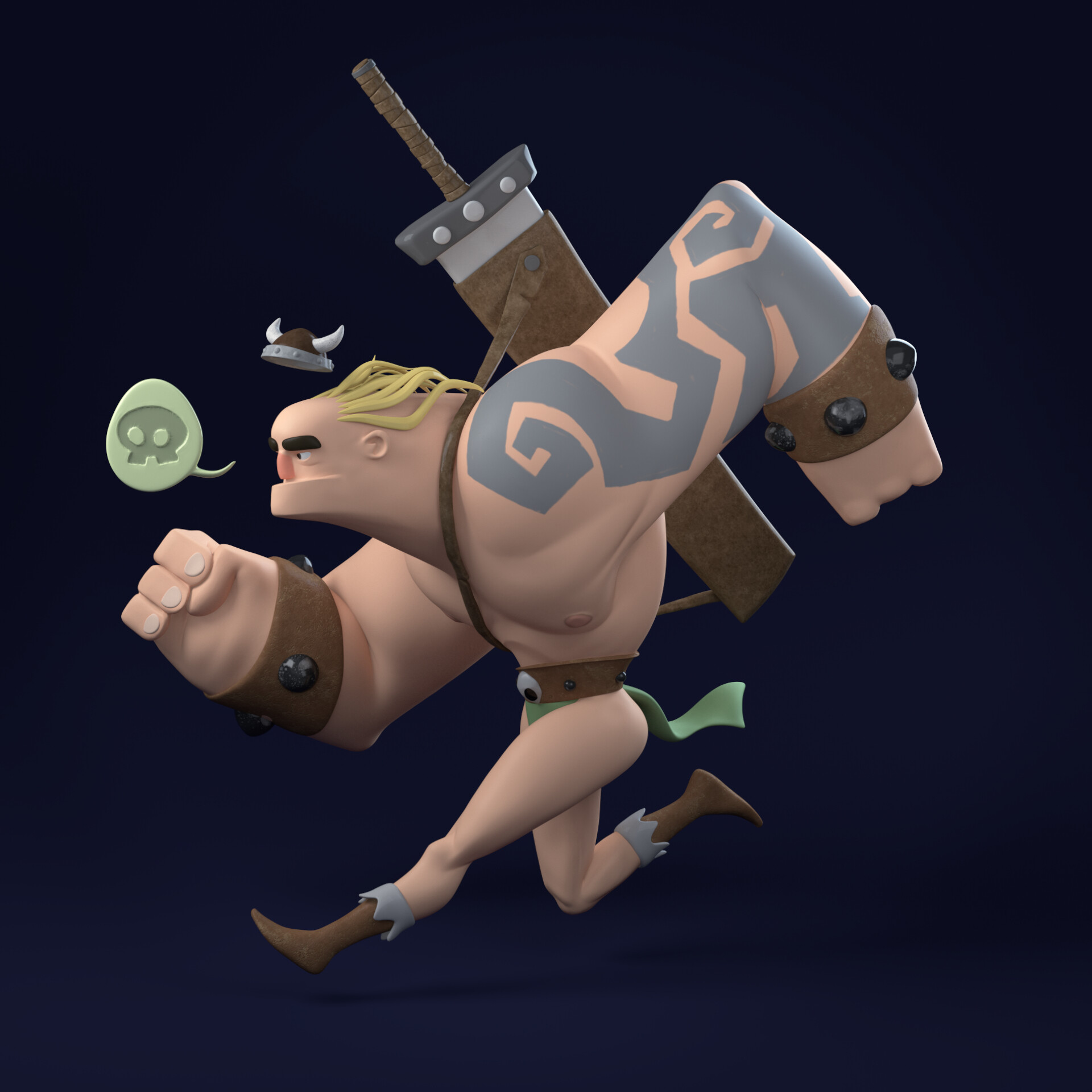 ArtStation - Viking - concept by Aleksandr Pushai