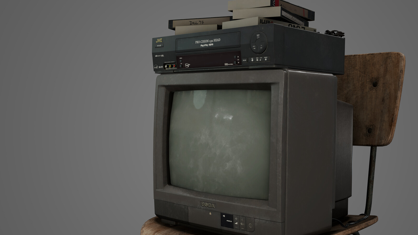 Francisco Paioes - 90s TV setup