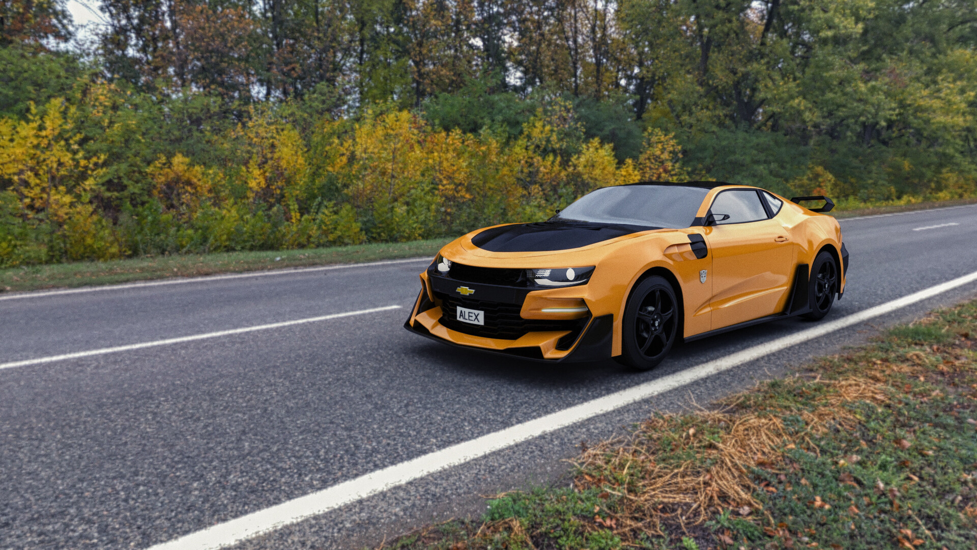 ArtStation - Bumblebee Camaro